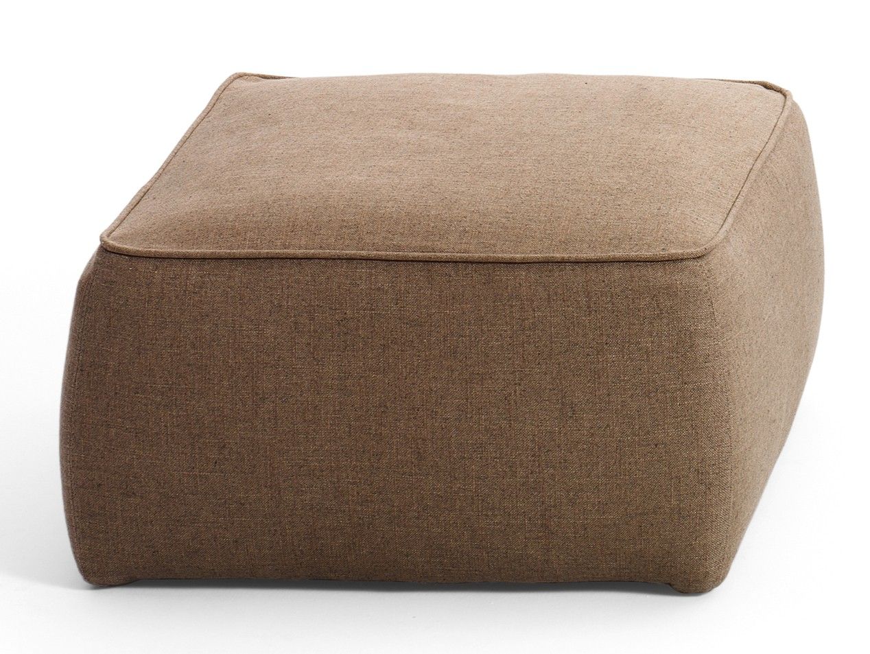 RONDÒ | Square pouf By Black Tie design Pier Luigi Frighetto
