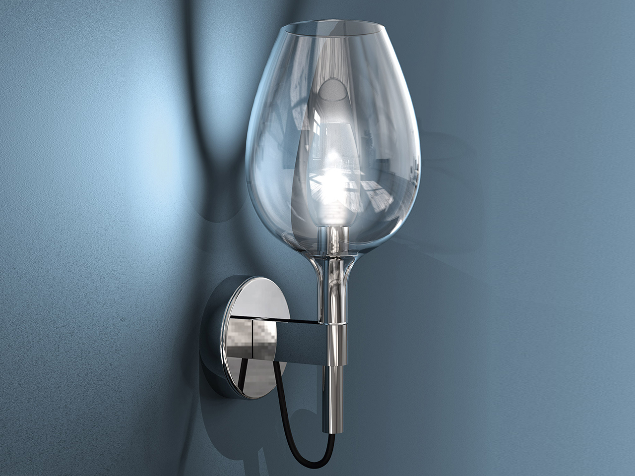 ROSÈ 3050/AP1 | Wall lamp LED blown glass wall lamp By Italamp | design ...