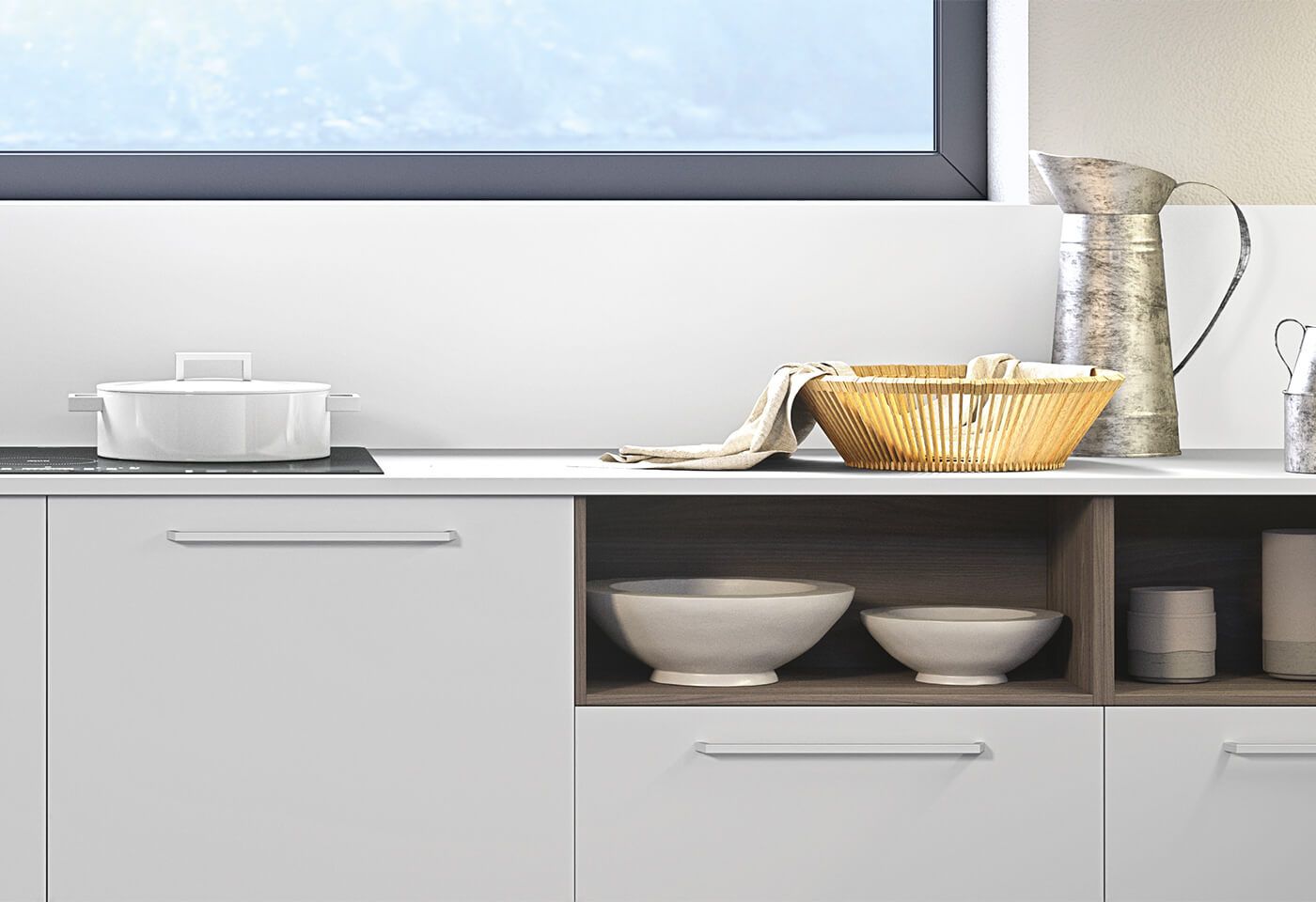 ROUND | Linear kitchen By ARREDO 3