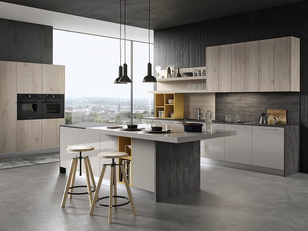 ROUND | Kitchen with island By ARREDO 3