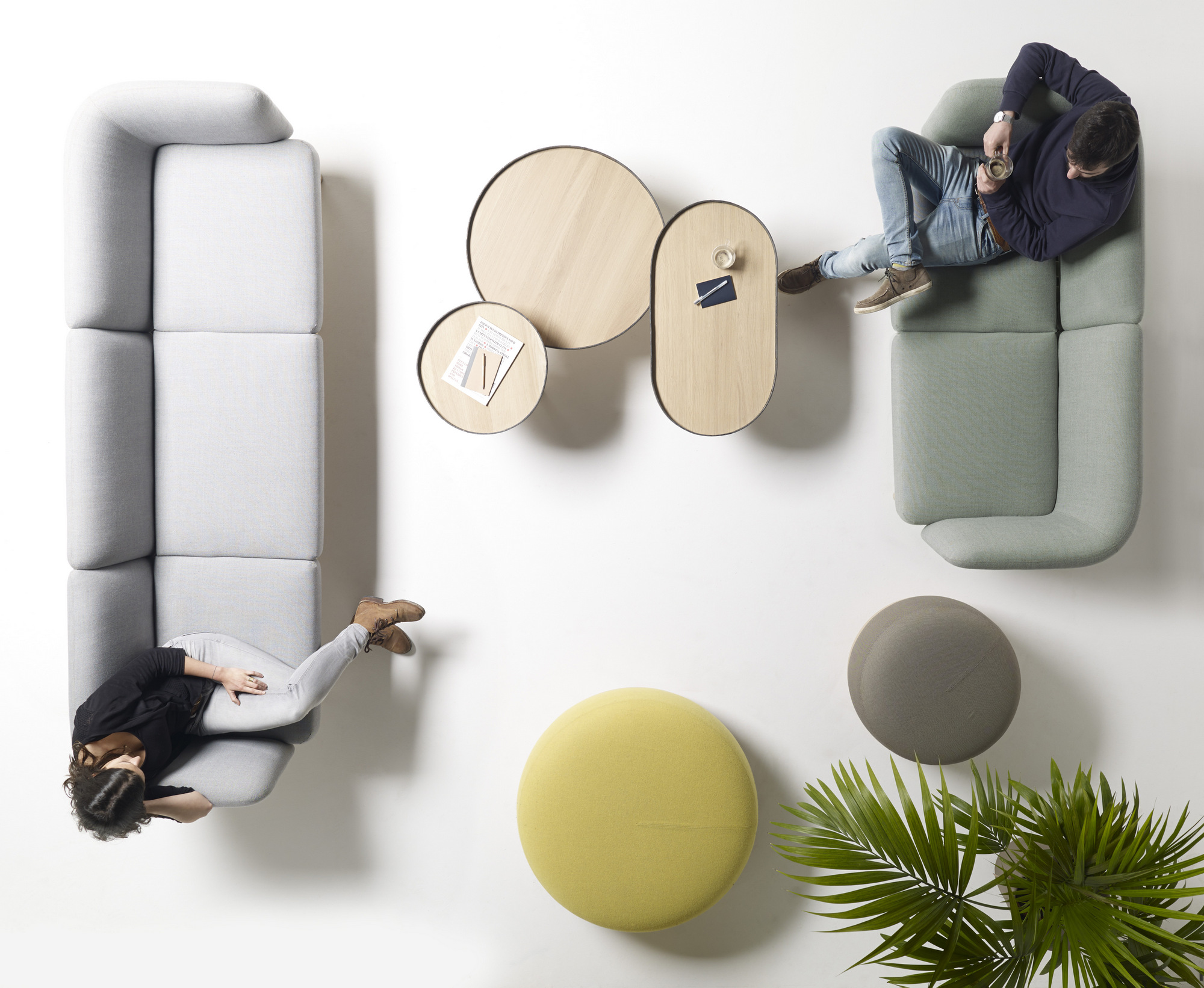 EGON | Round coffee table Egon Collection By ALKI design Iratzoki Lizaso