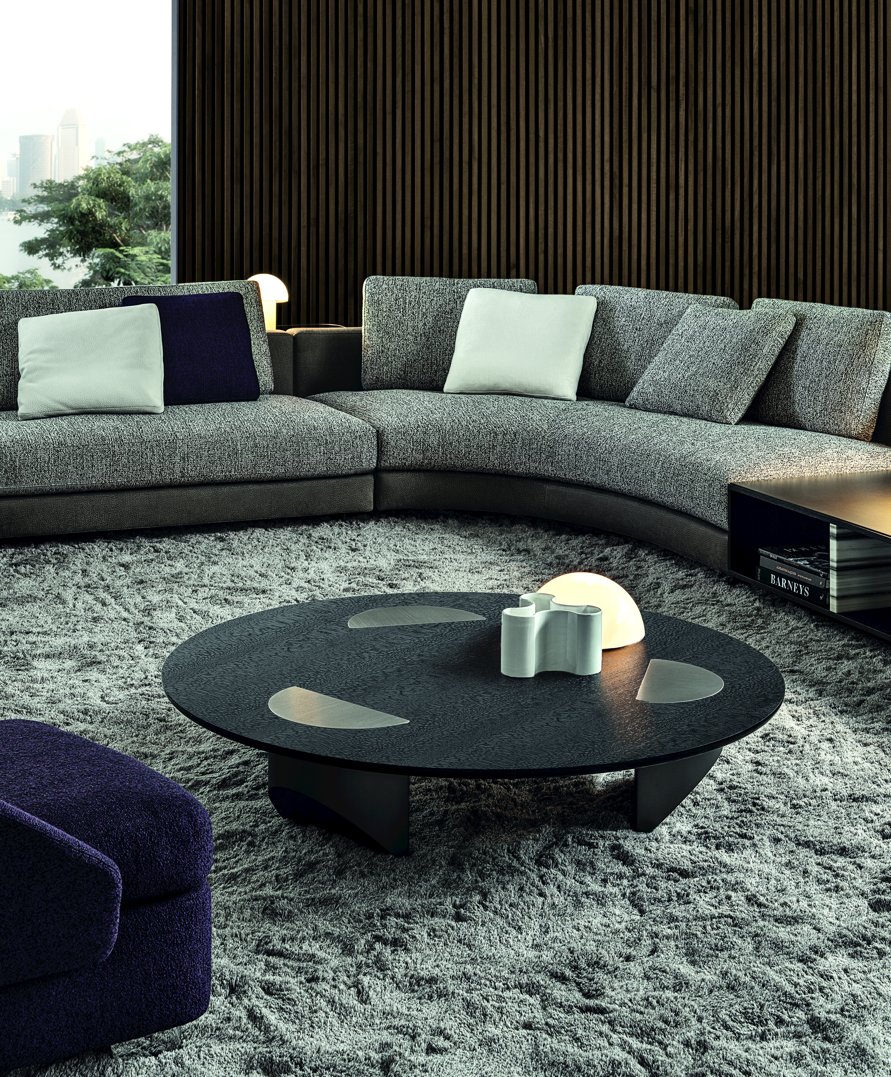 WEDGE Coffee table By Minotti | design Nendo