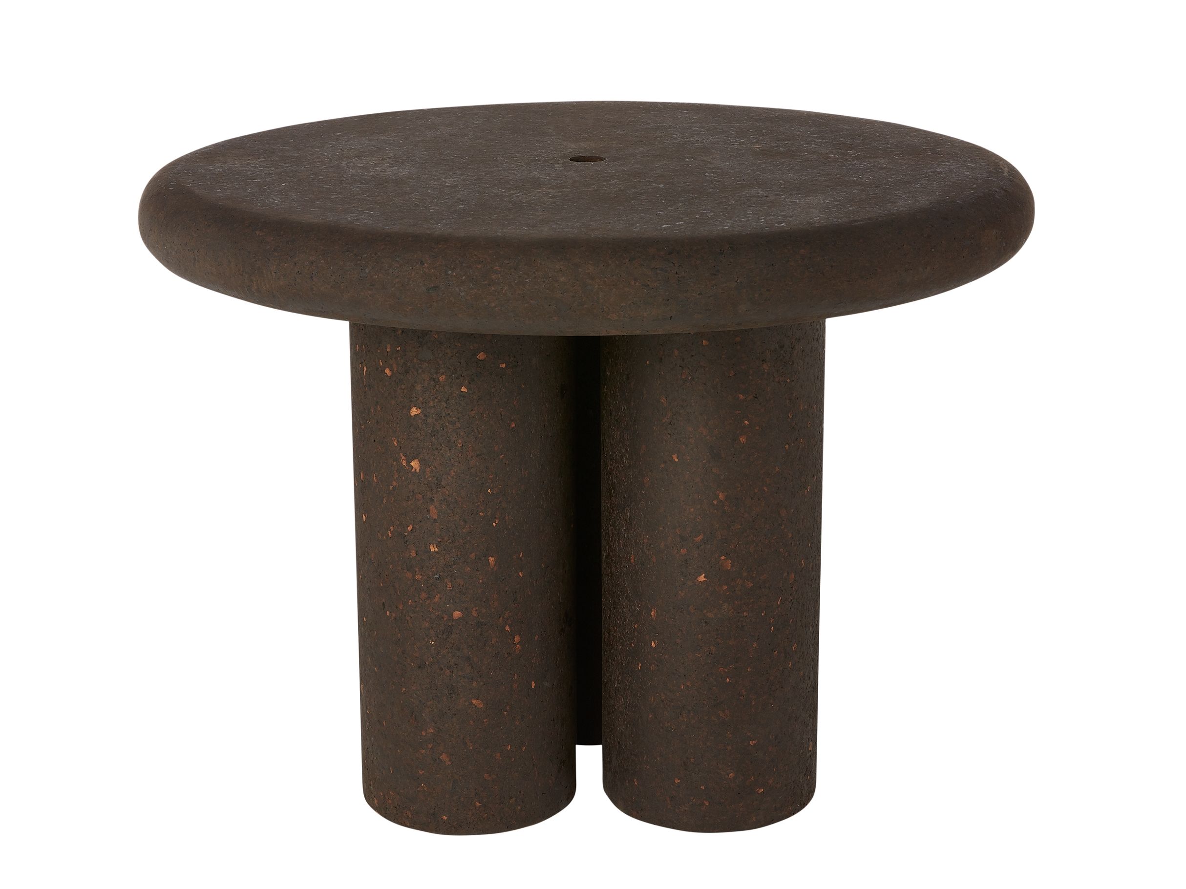 CORK Round cork dining table By Tom Dixon | design Tom Dixon