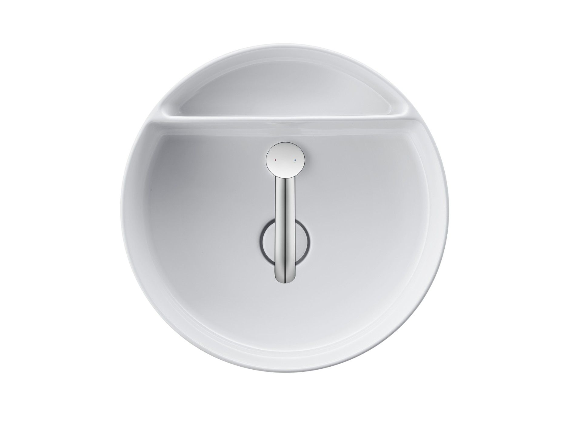 BENTO STARCK BOX | Round washbasin By Duravit design Philippe Starck