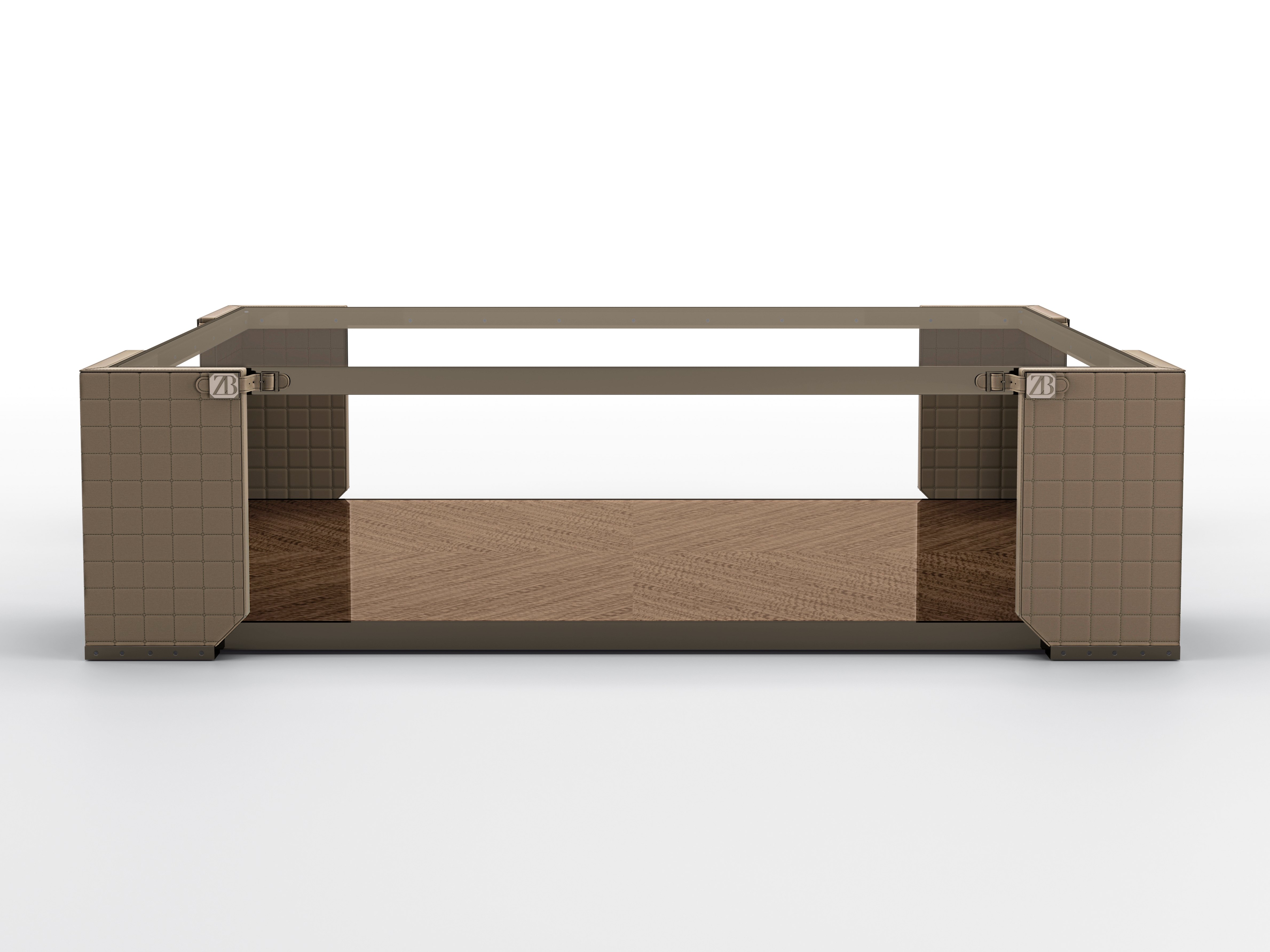 RUPERT | Rectangular coffee table Rupert Collection By BRUNO ZAMPA