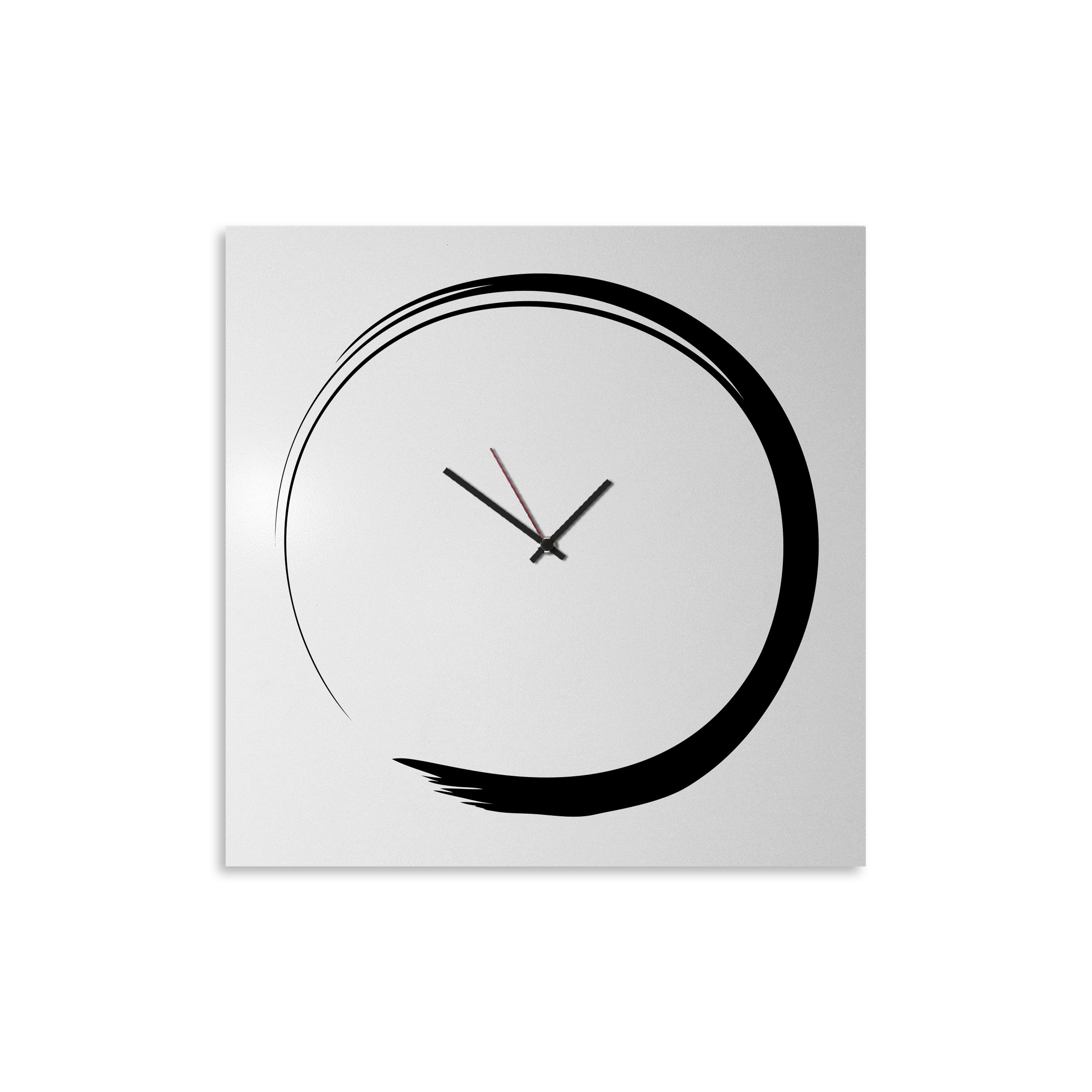 S-ENSO | Wall-mounted clock Wall-mounted plate clock By Designobject.it ...