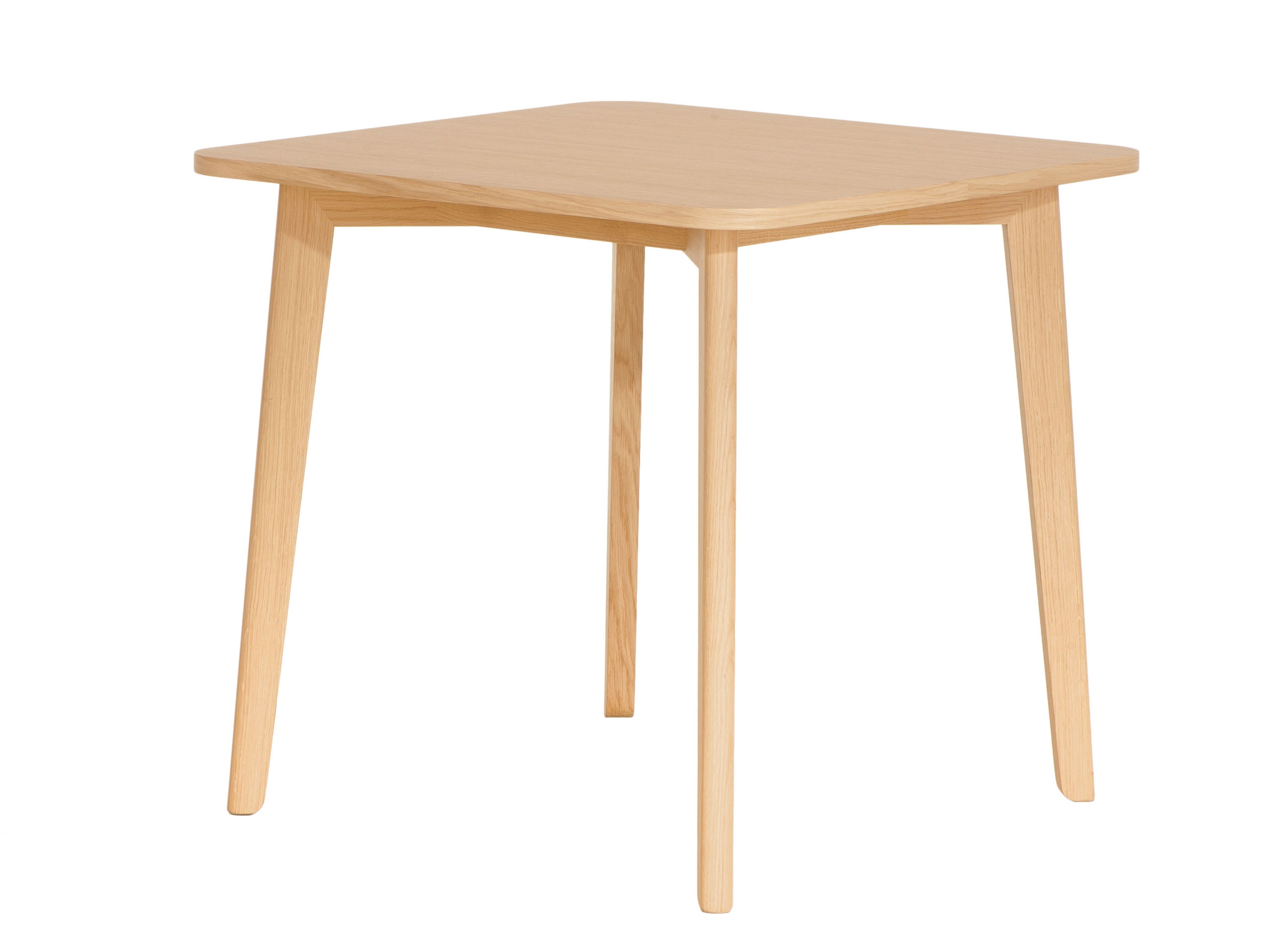 Square beech table S-LOF Lof Collection By Paged
