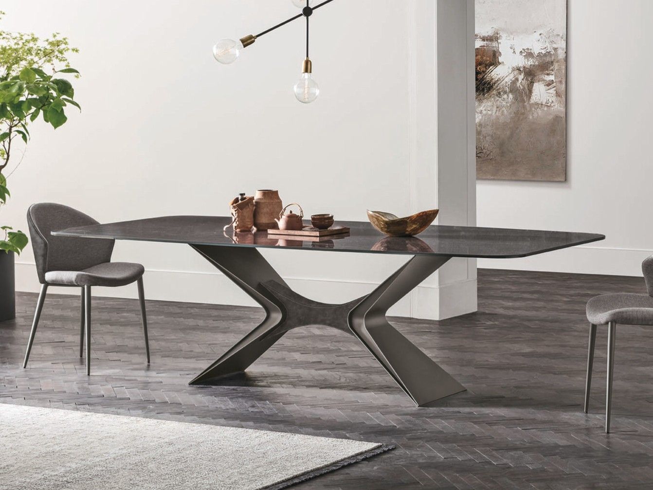 SAIL | Porcelain table Rectangular porcelain table By Sedit