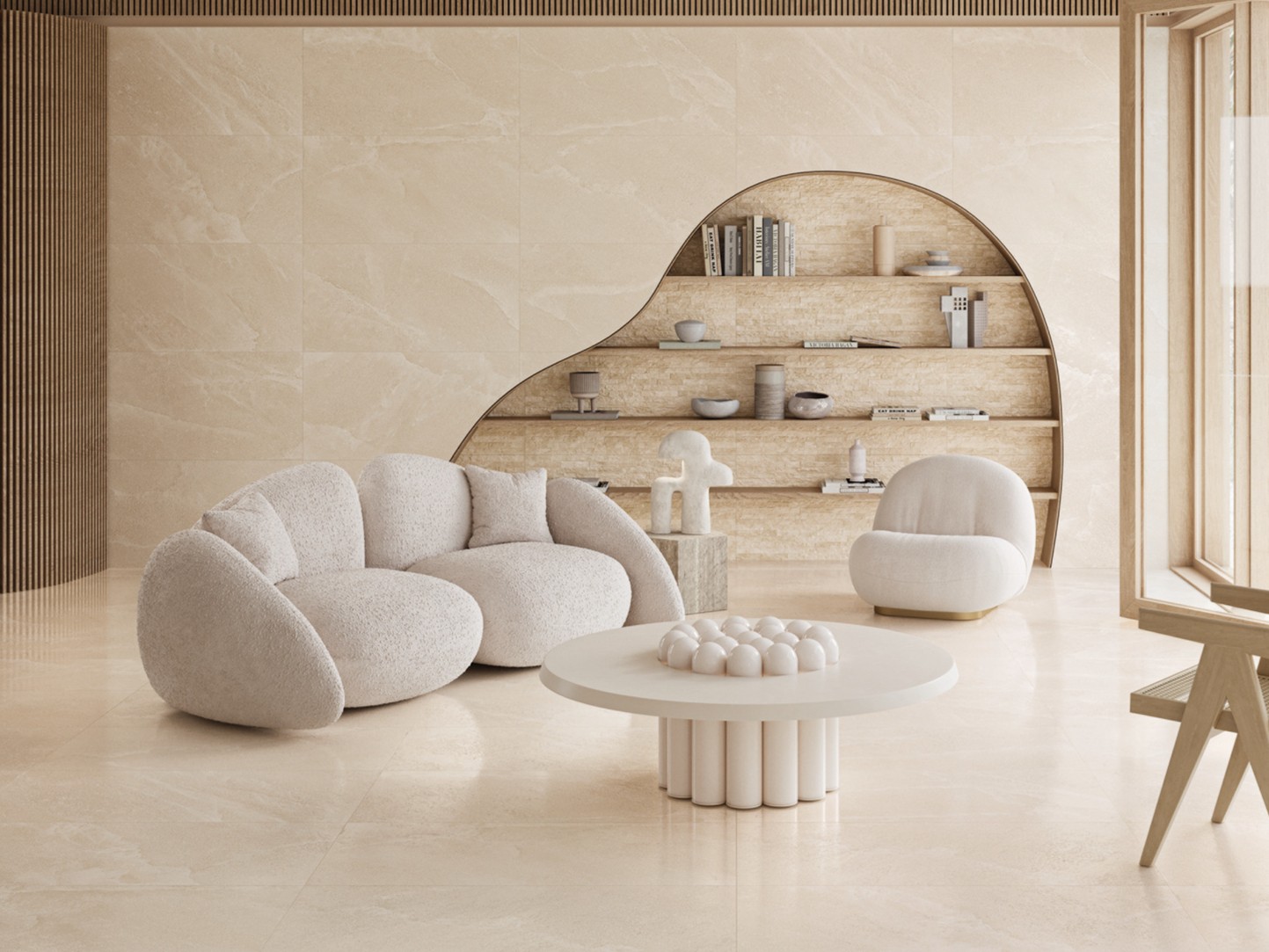 SALT STONE SAND DUST Wall/floor tiles By Provenza