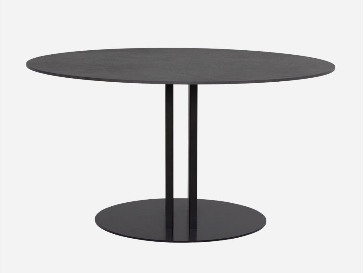 SANDWICH | Dekton® table Round Dekton® table By Vergés | design UNTALLER