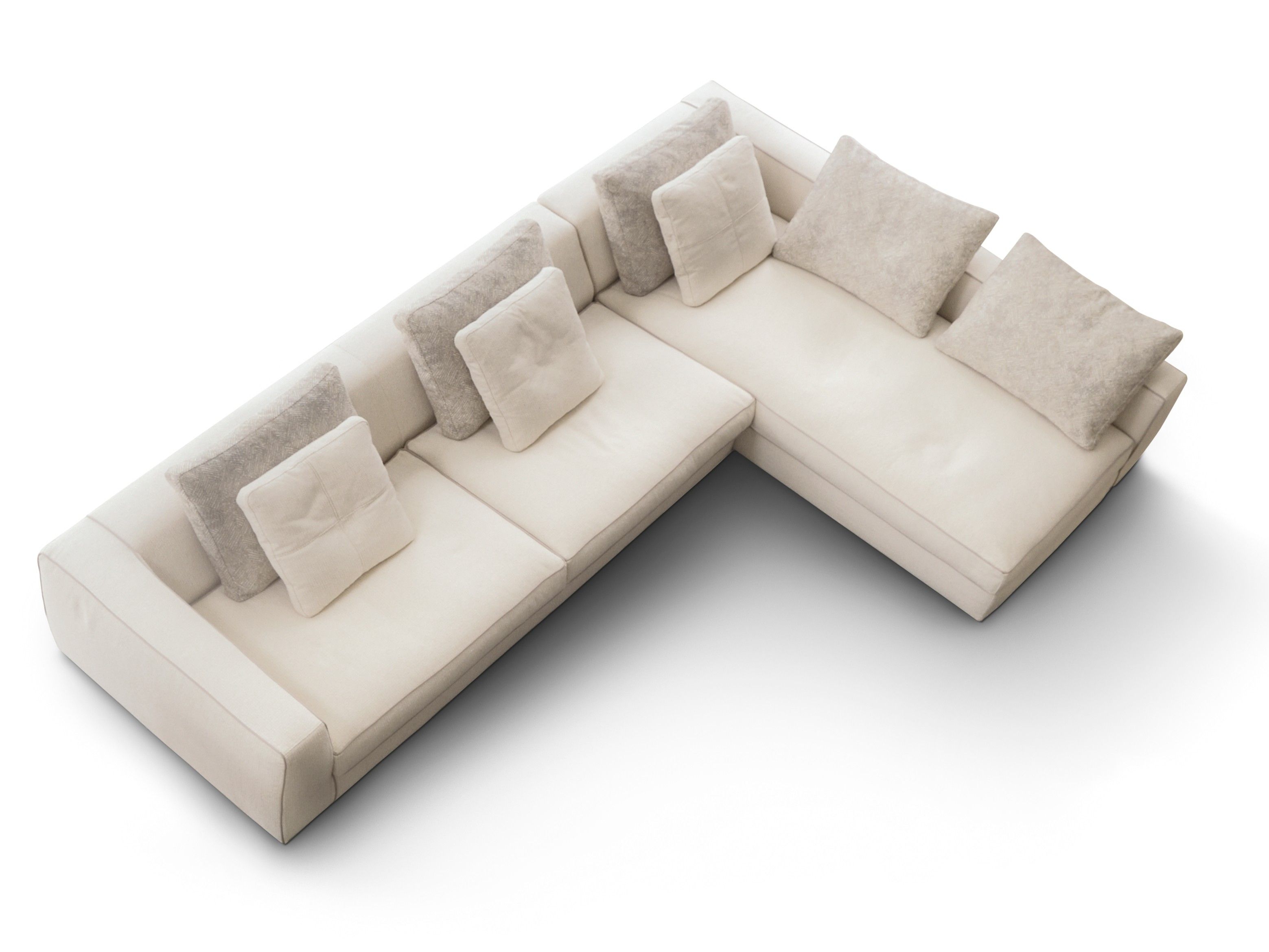 CLAY Sectional modular sofa By CTS SALOTTI | design Marconato & Zappa