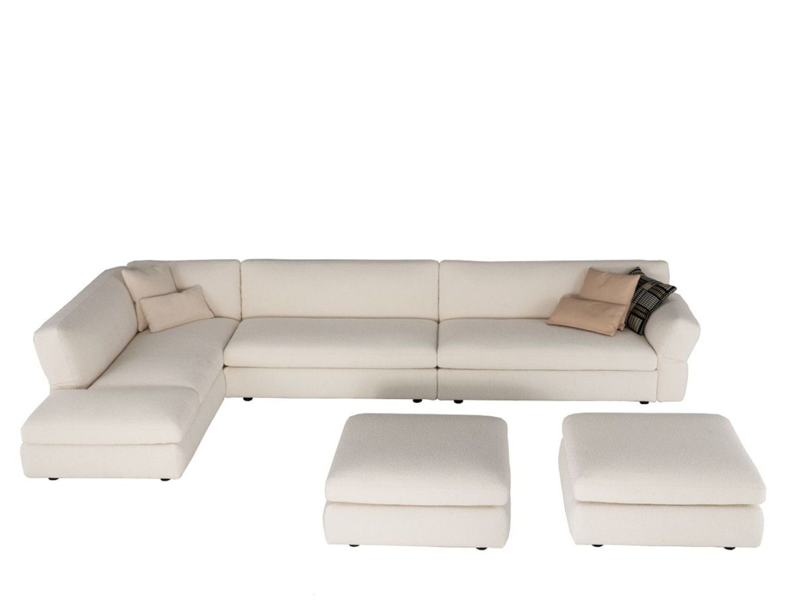 NEIL Sectional fabric sofa By Driade | design Ludovica + Roberto Palomba