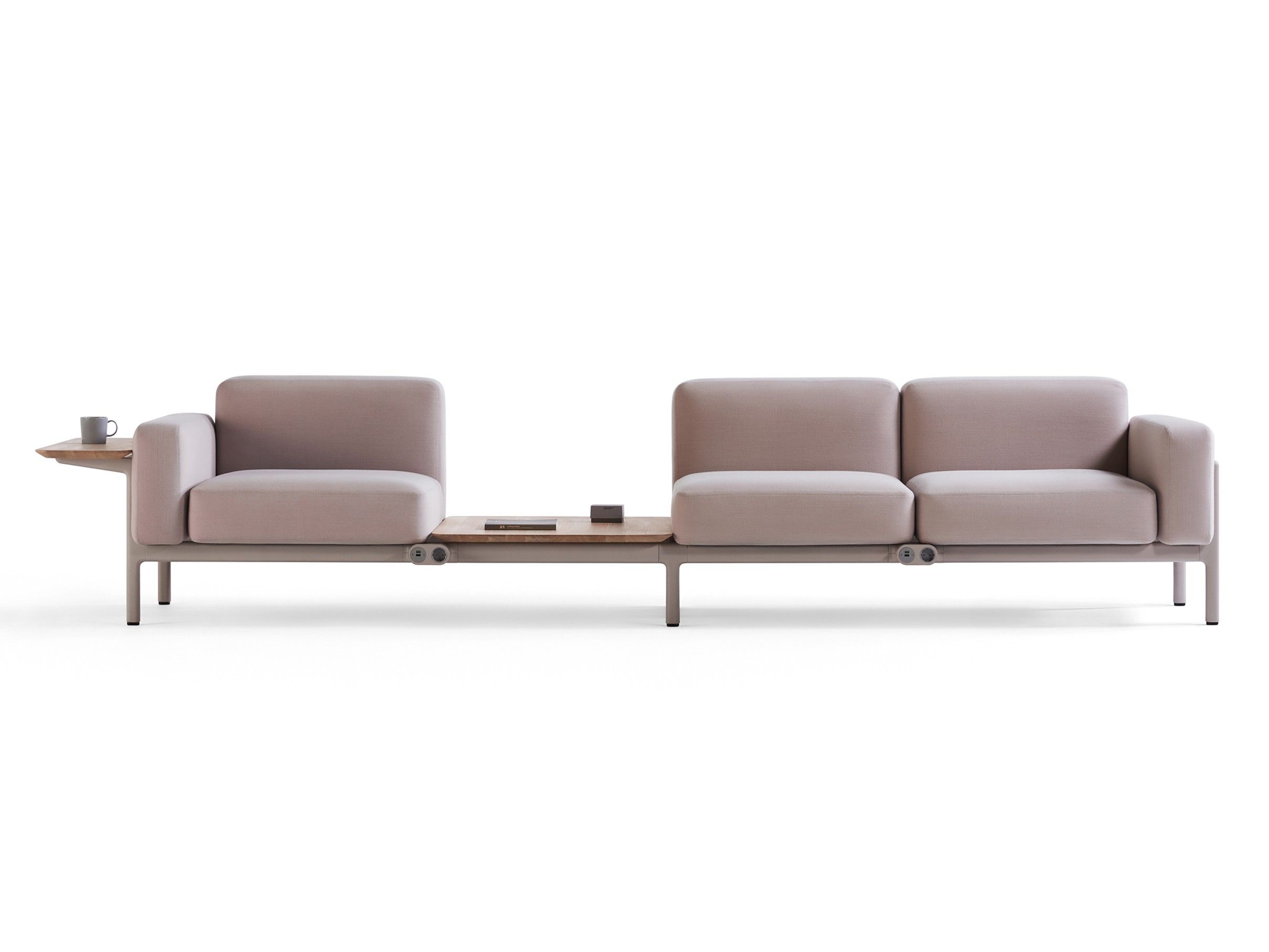 ROSTRUM Sectional fabric sofa By Prostoria | design Layer, Benjamin Hubert