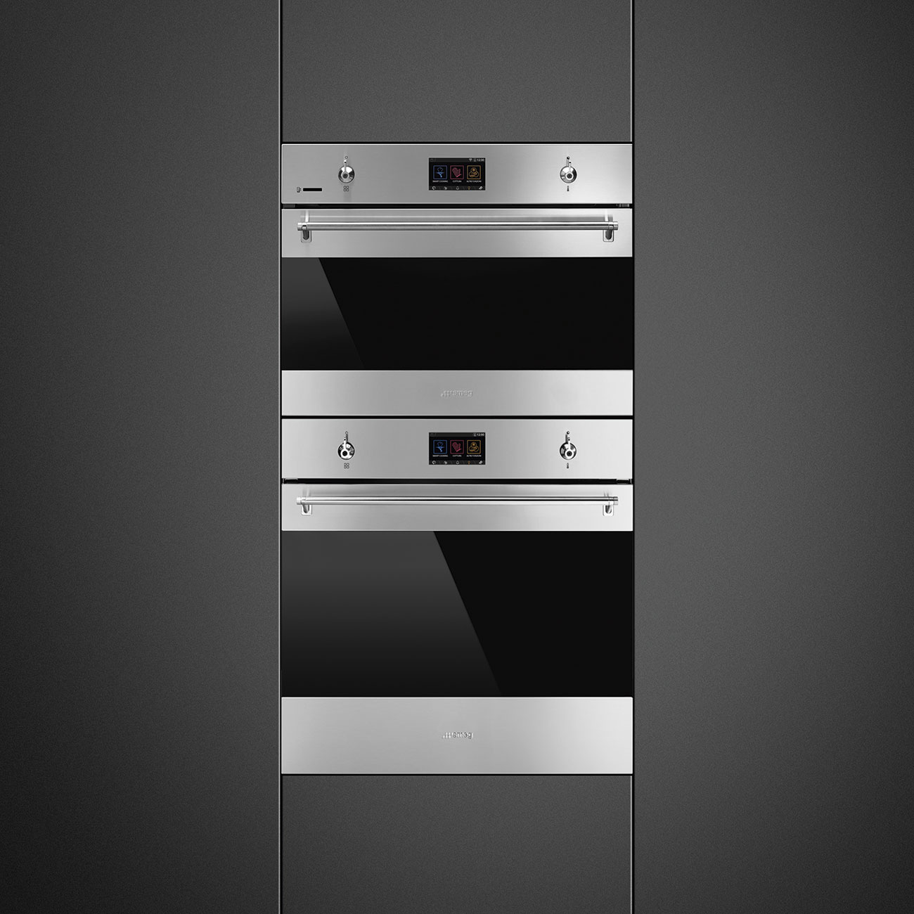 Combi- built-in touch screen Glass and Stainless Steel oven SF4303WMCX ...