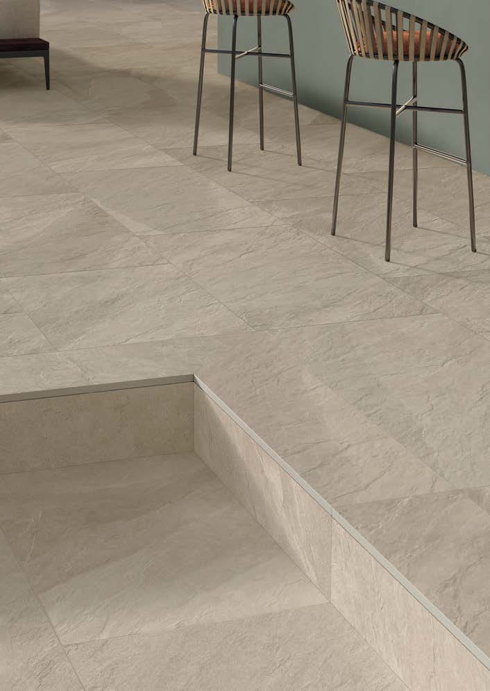 SHALE TAUPE Pavimento/rivestimento effetto pietra By Italgraniti