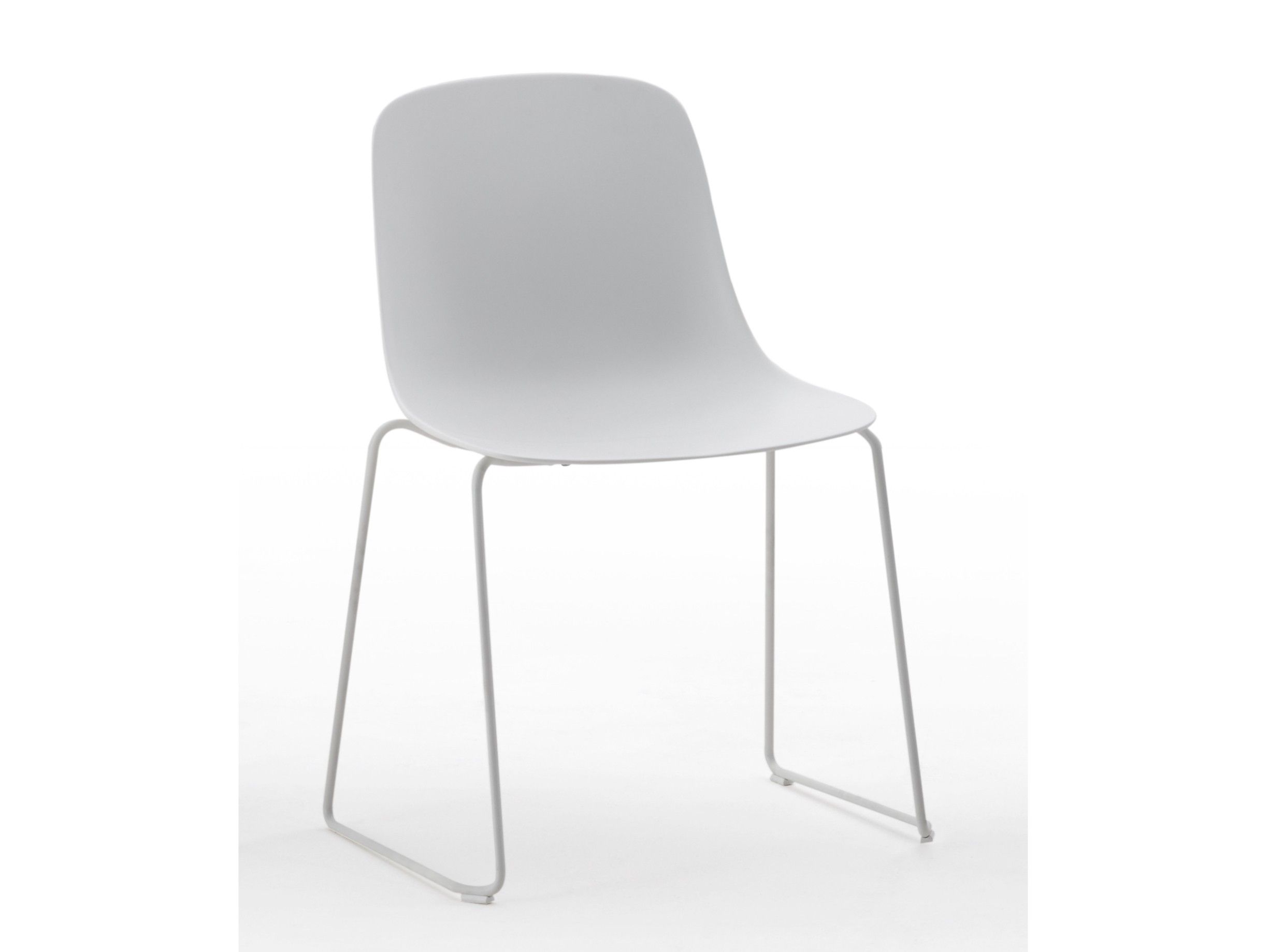 SHELL | Sled base chair Shell Collection By ESTEL GROUP design Claus ...