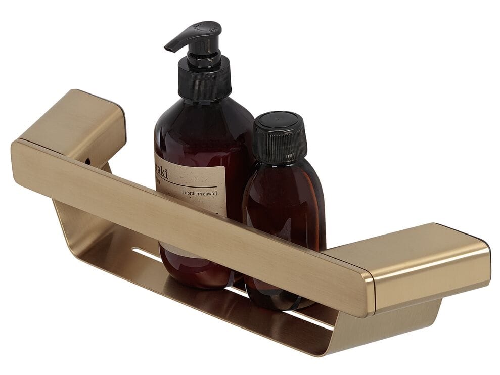 SHIFT GOLD | Soap dish for shower Shift Collection By Geesa design VANBERLO