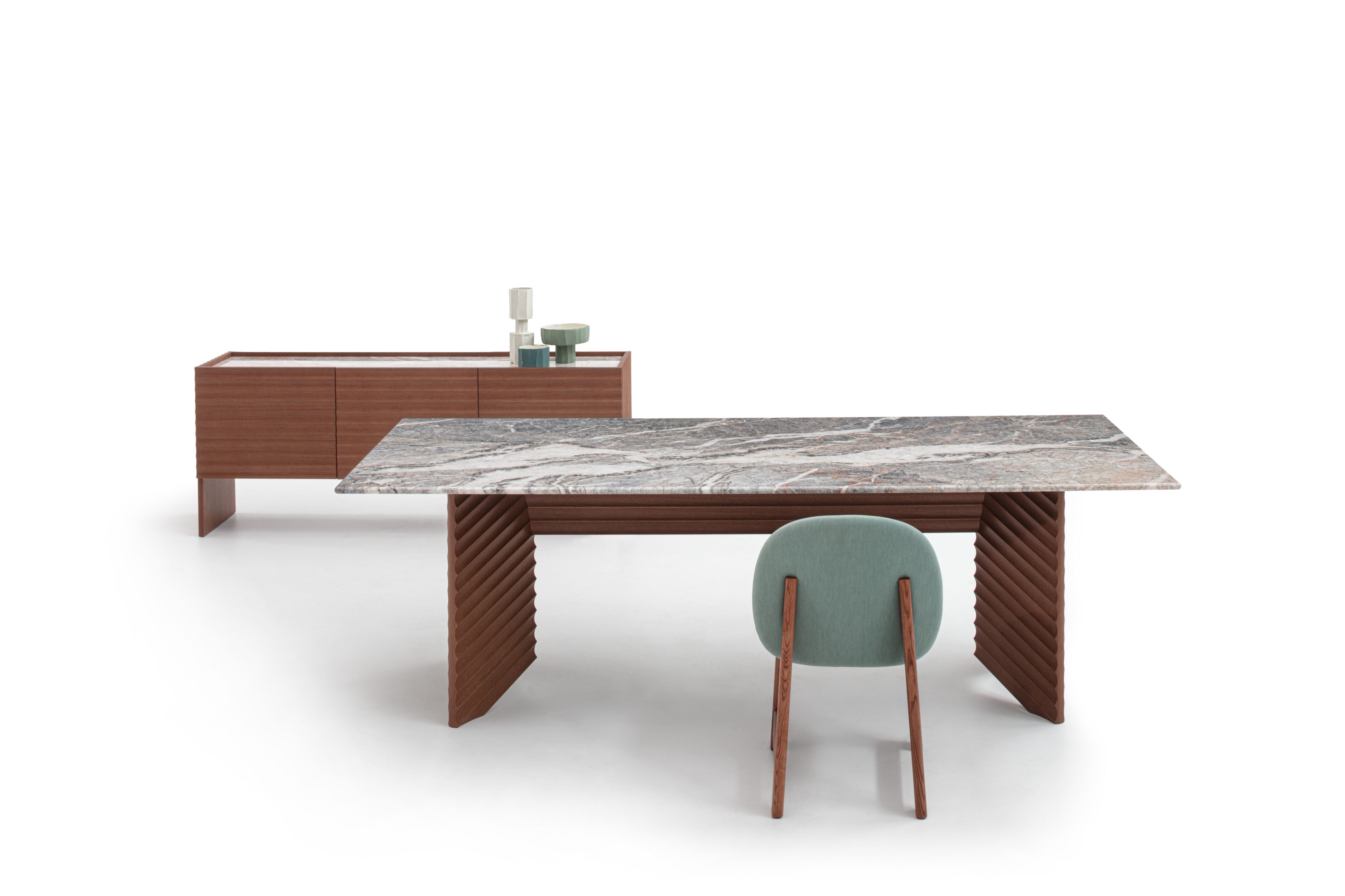 ROWS Sideboard with doors By Moroso | design Patricia Urquiola