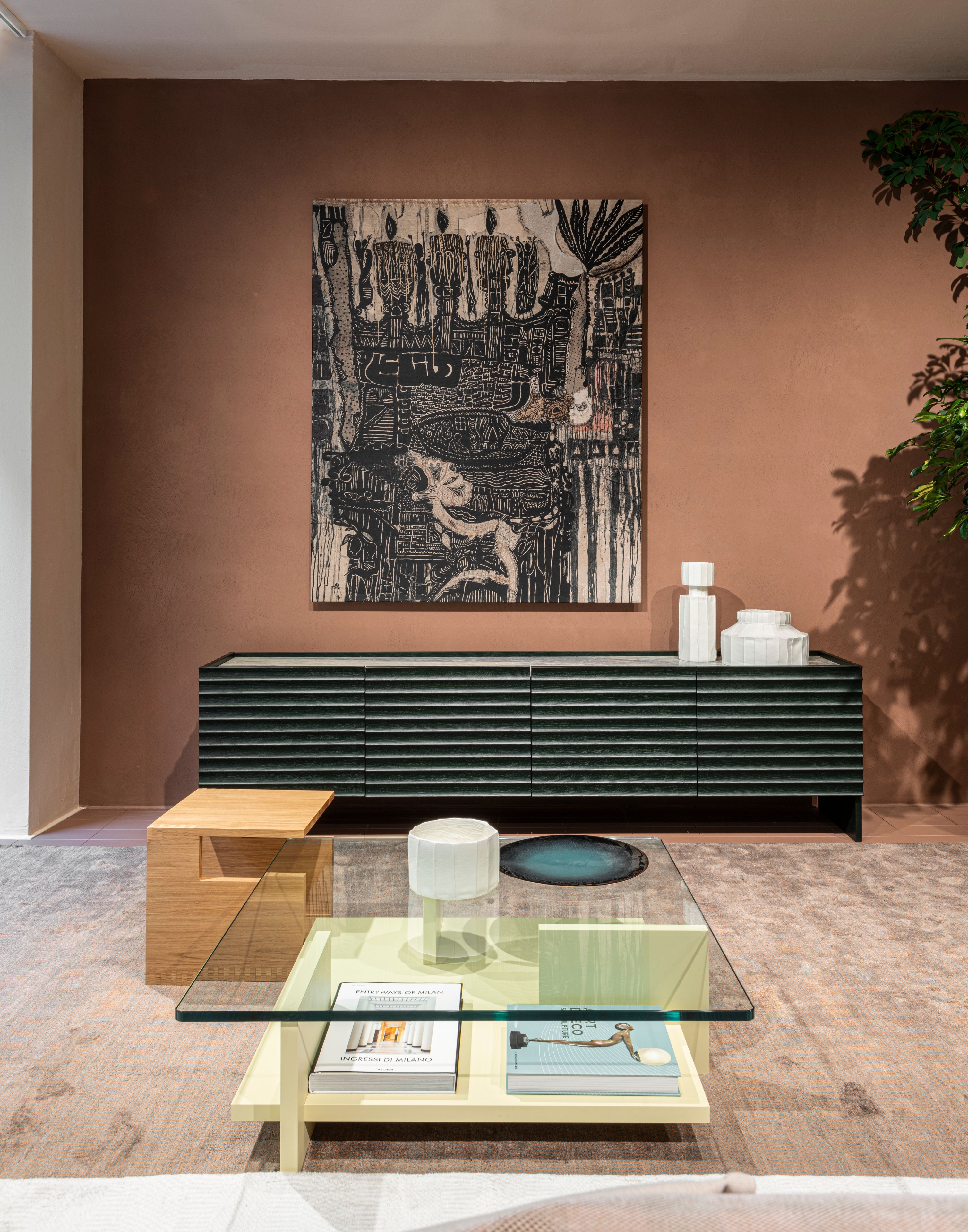 ROWS Sideboard with doors By Moroso | design Patricia Urquiola