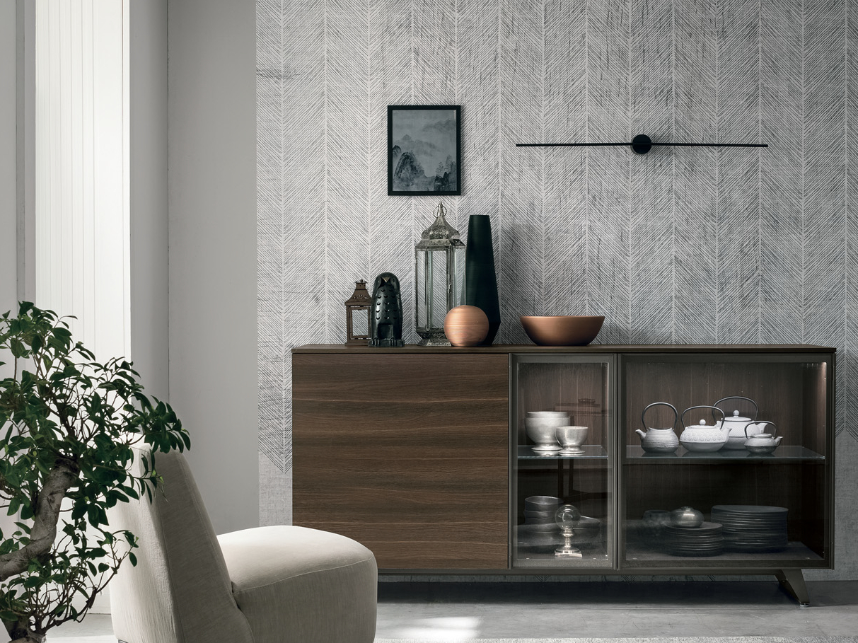 METROPOLIS Sideboard with doors By Tomasella