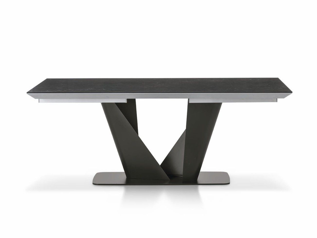 SILVER | Mesa de cerámica Mesa extensible rectangular de cerámica By Sedit