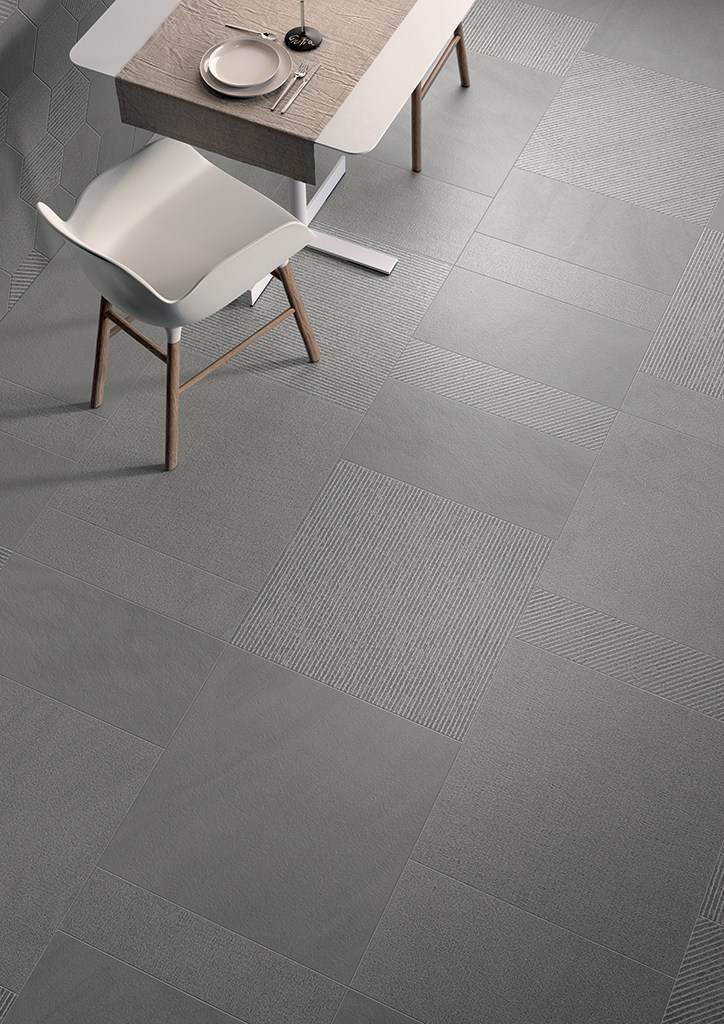 Indoor/outdoor porcelain stoneware wall/floor tiles SILVER STONE SILVER ...
