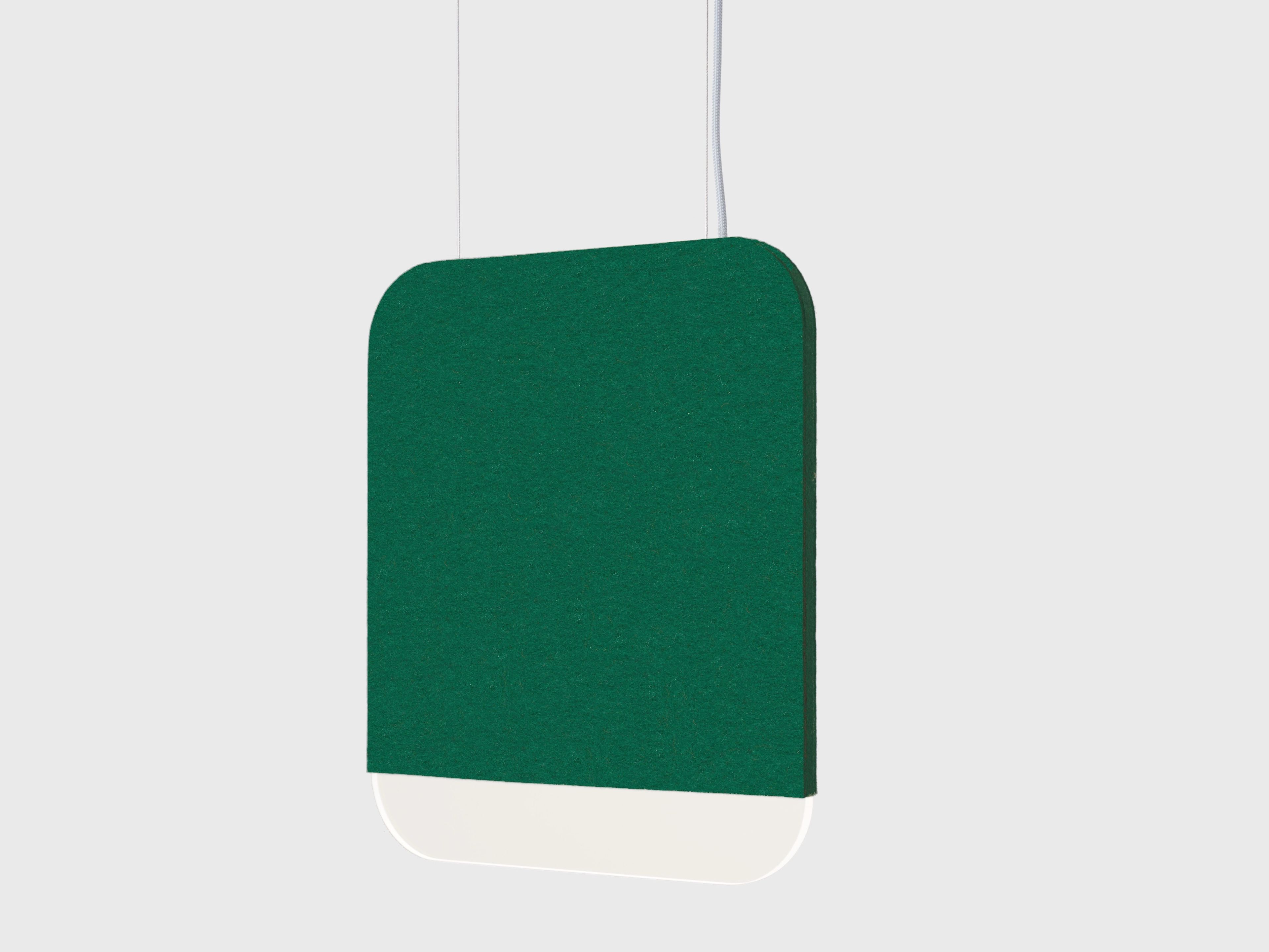 LED felt pendant lamp SLAB 30 Slab Collection By ANDlight design Lukas Peet