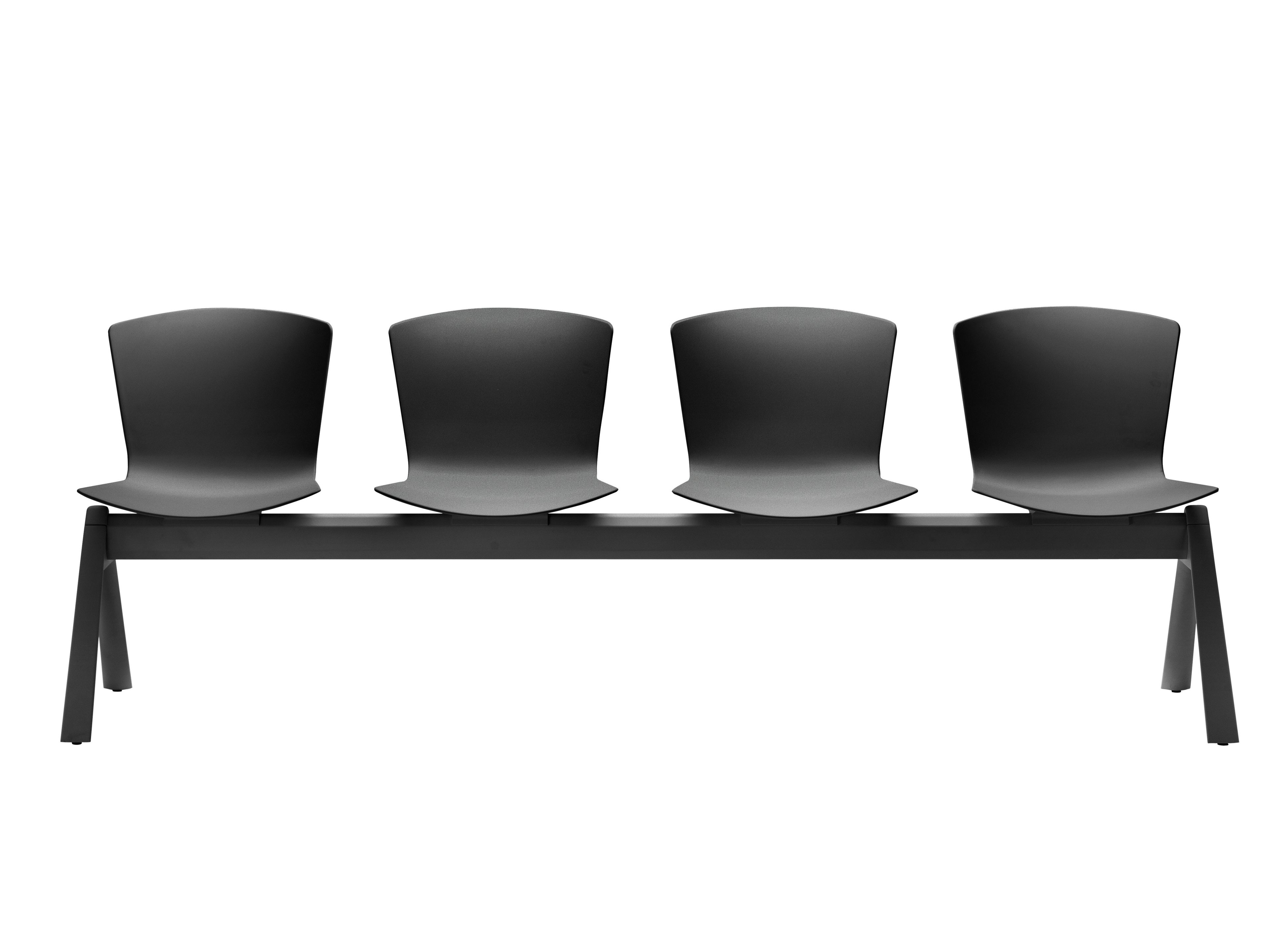 SLAM Freestanding polypropylene beam seating By Sellex | design Lievore ...