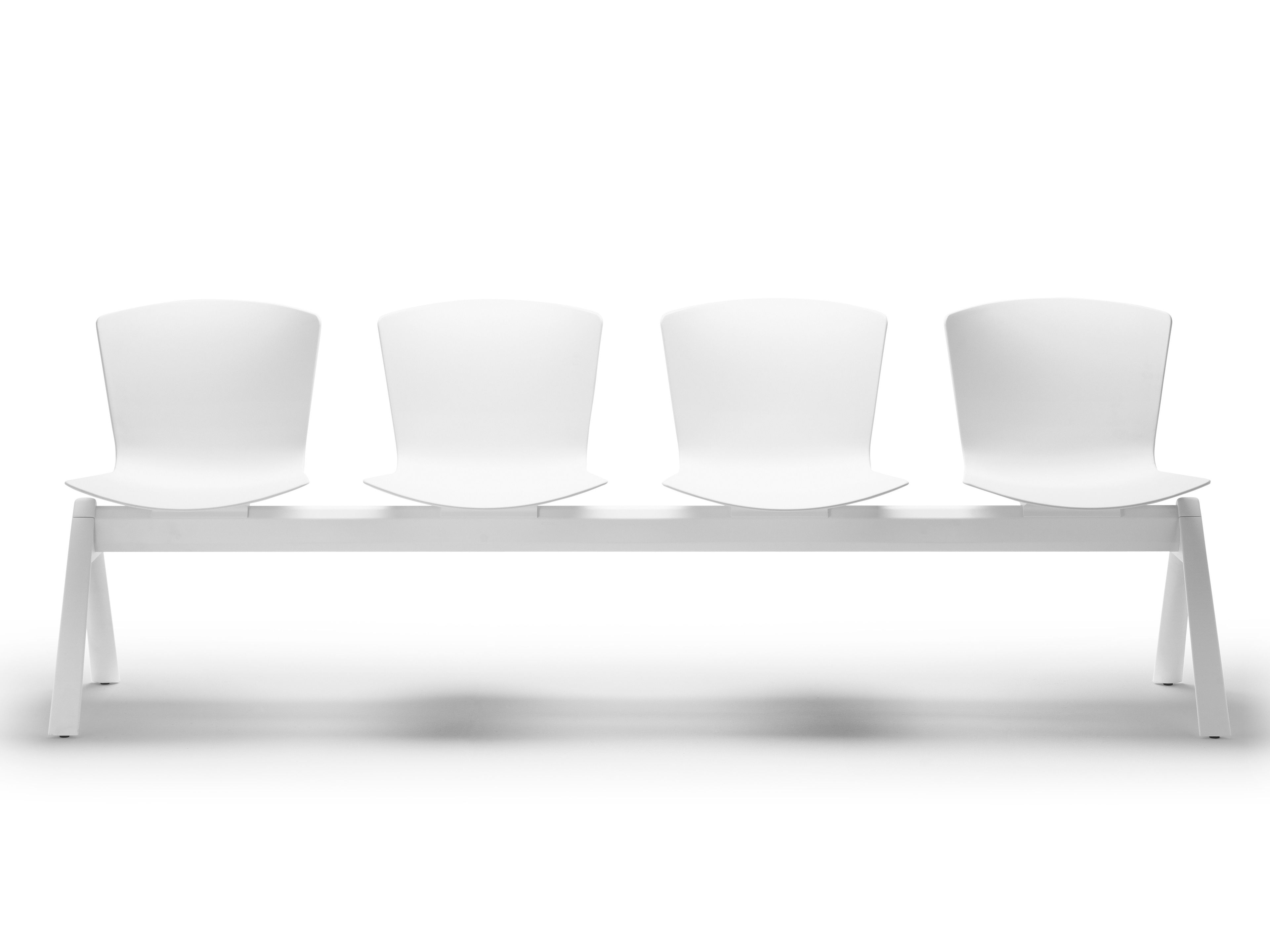 SLAM Freestanding polypropylene beam seating By Sellex | design Lievore ...