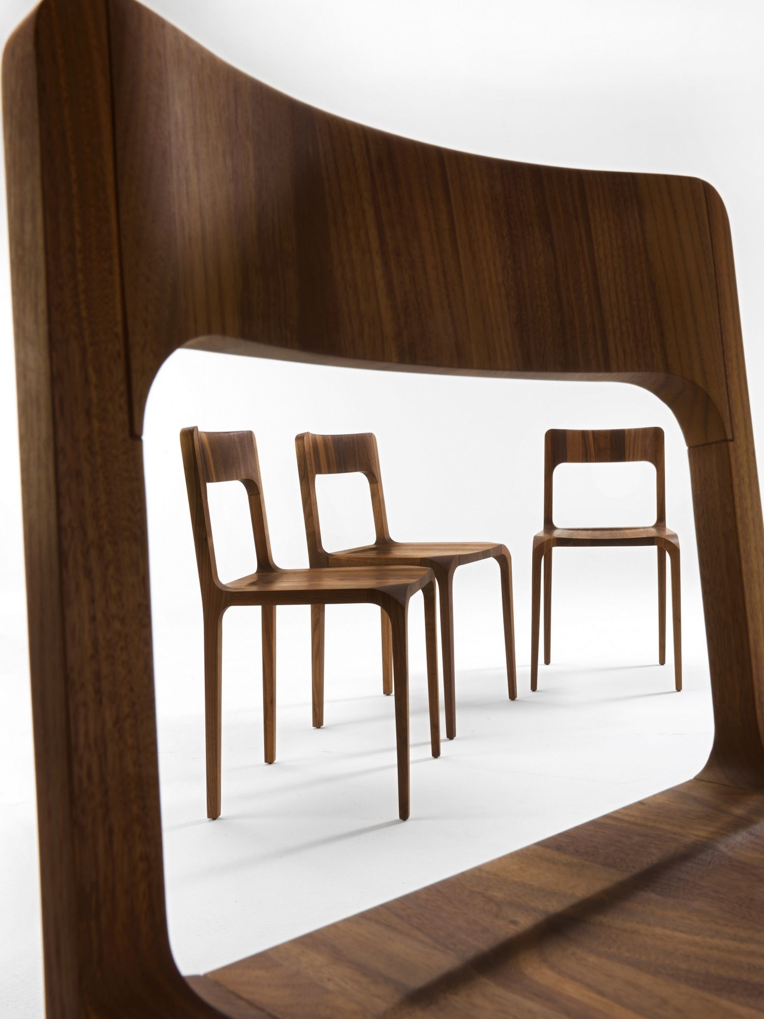 SLEEK | Chair Sleek Collection By Riva 1920 design Karim Rashid