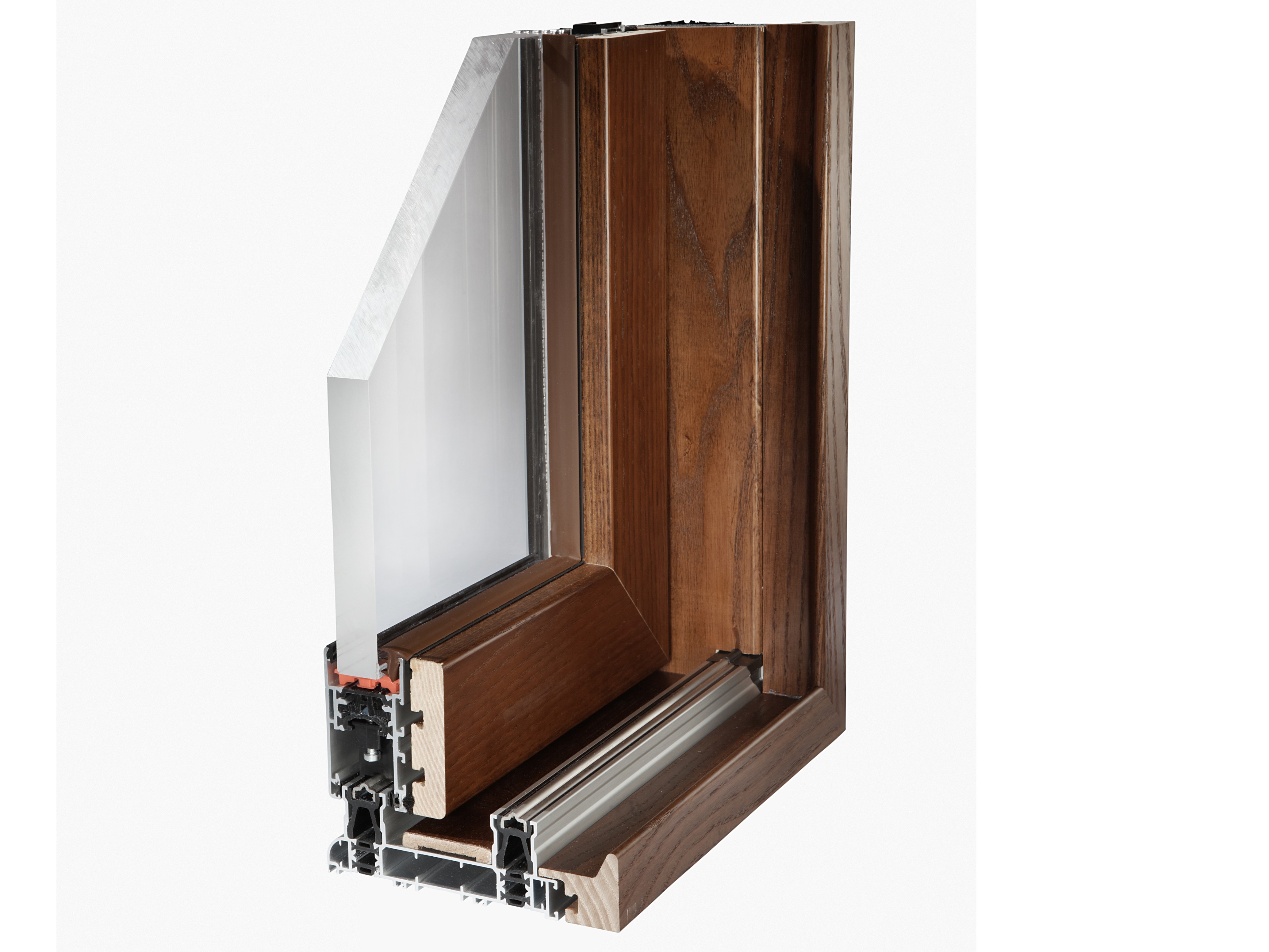 Aluminium and wood sliding window SLIDE WOOD 160 Slide Collection By ...