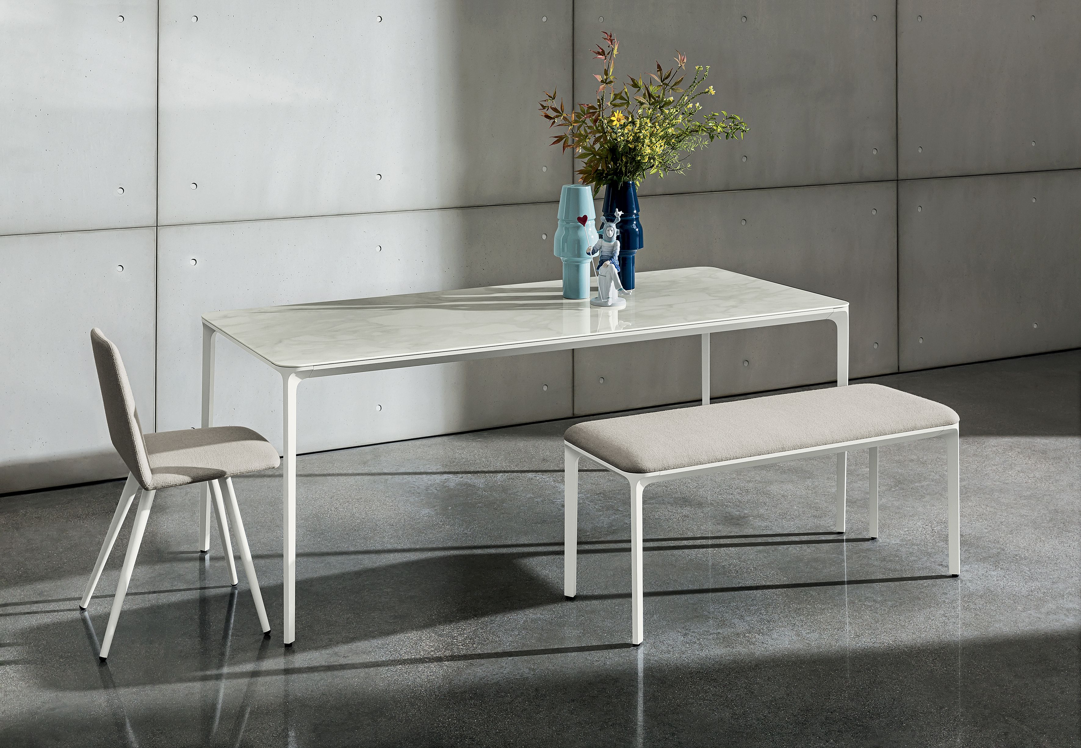 SLIM RECTANGULAR | Ceramic table Rectangular ceramic table By Sovet italia