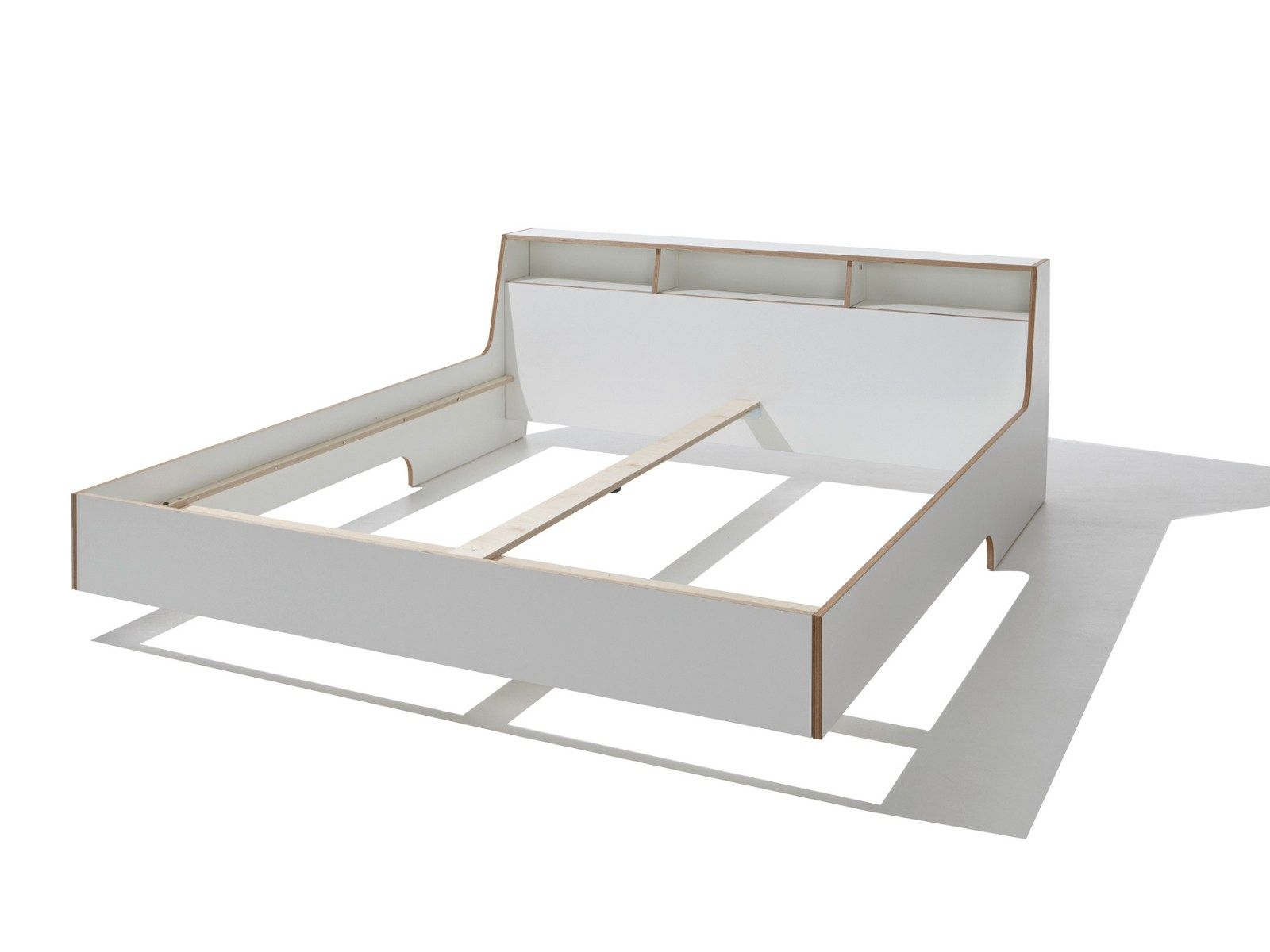 SLOPE | Bed Bed with storage headboard By Müller Small Living | design ...