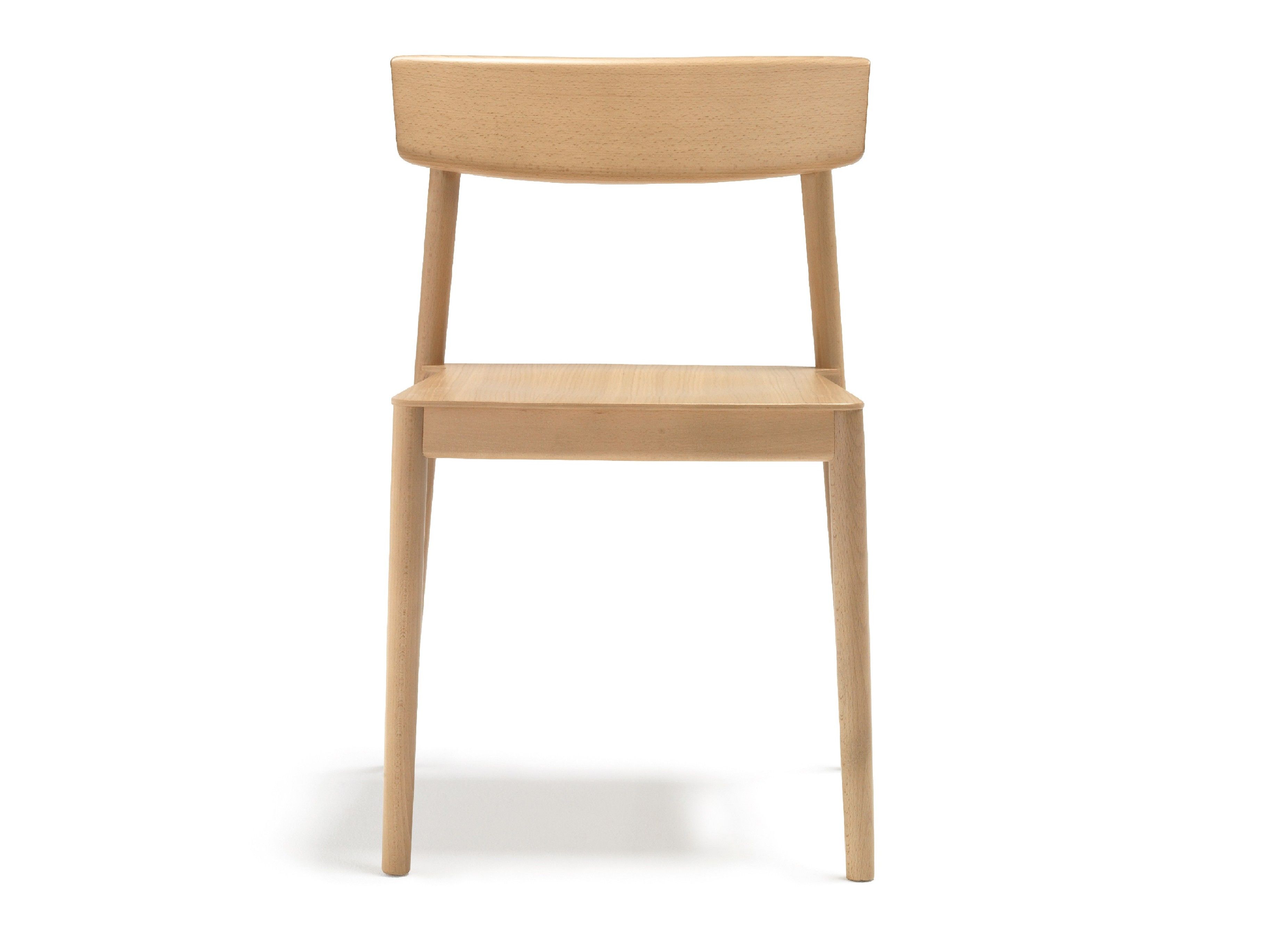 Stackable wooden chair SMART SI0610 Smart Collection By Andreu World ...