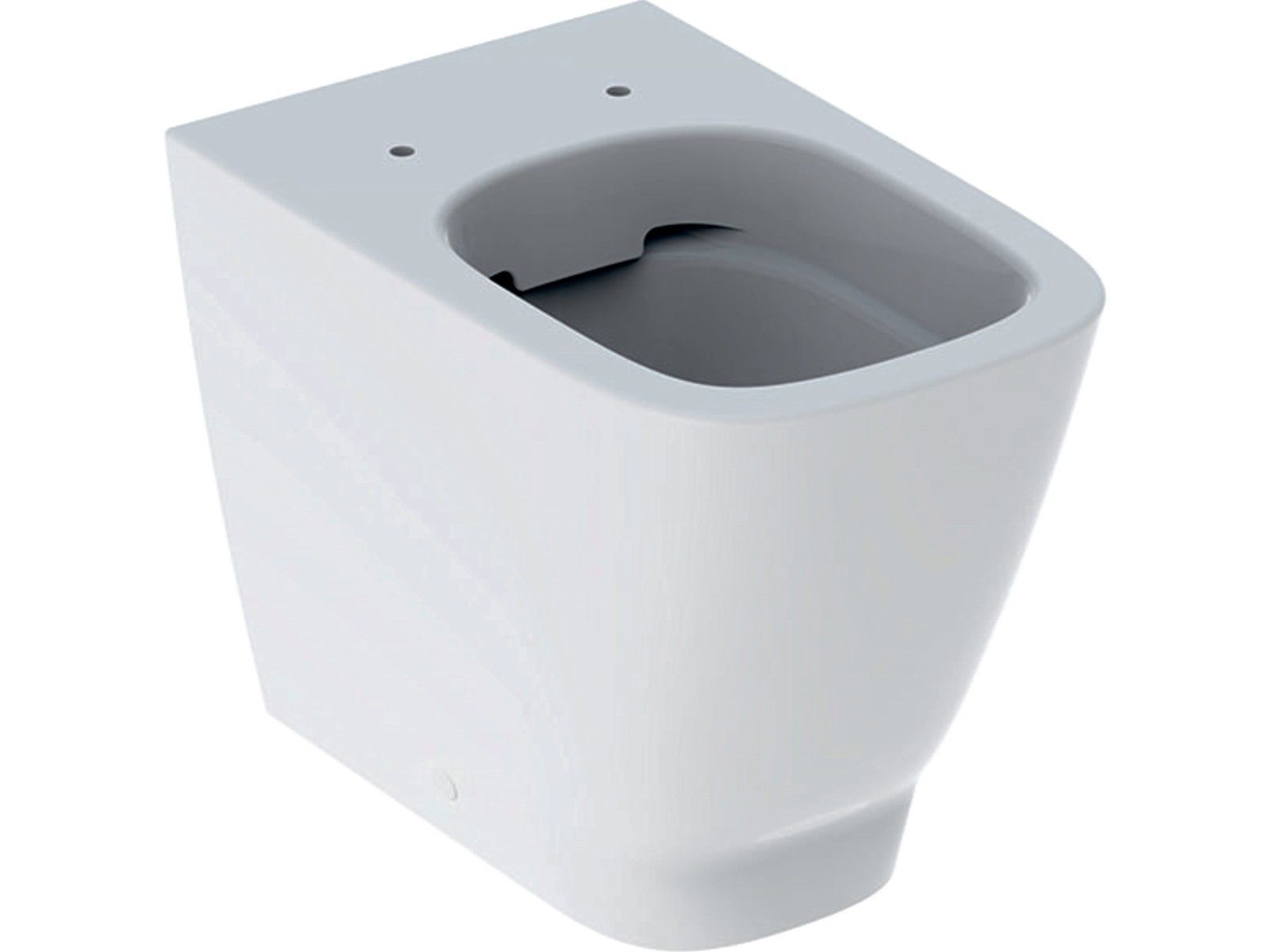 SMYLE SQUARE | Floor mounted toilet Floor mounted Vitreous China toilet ...