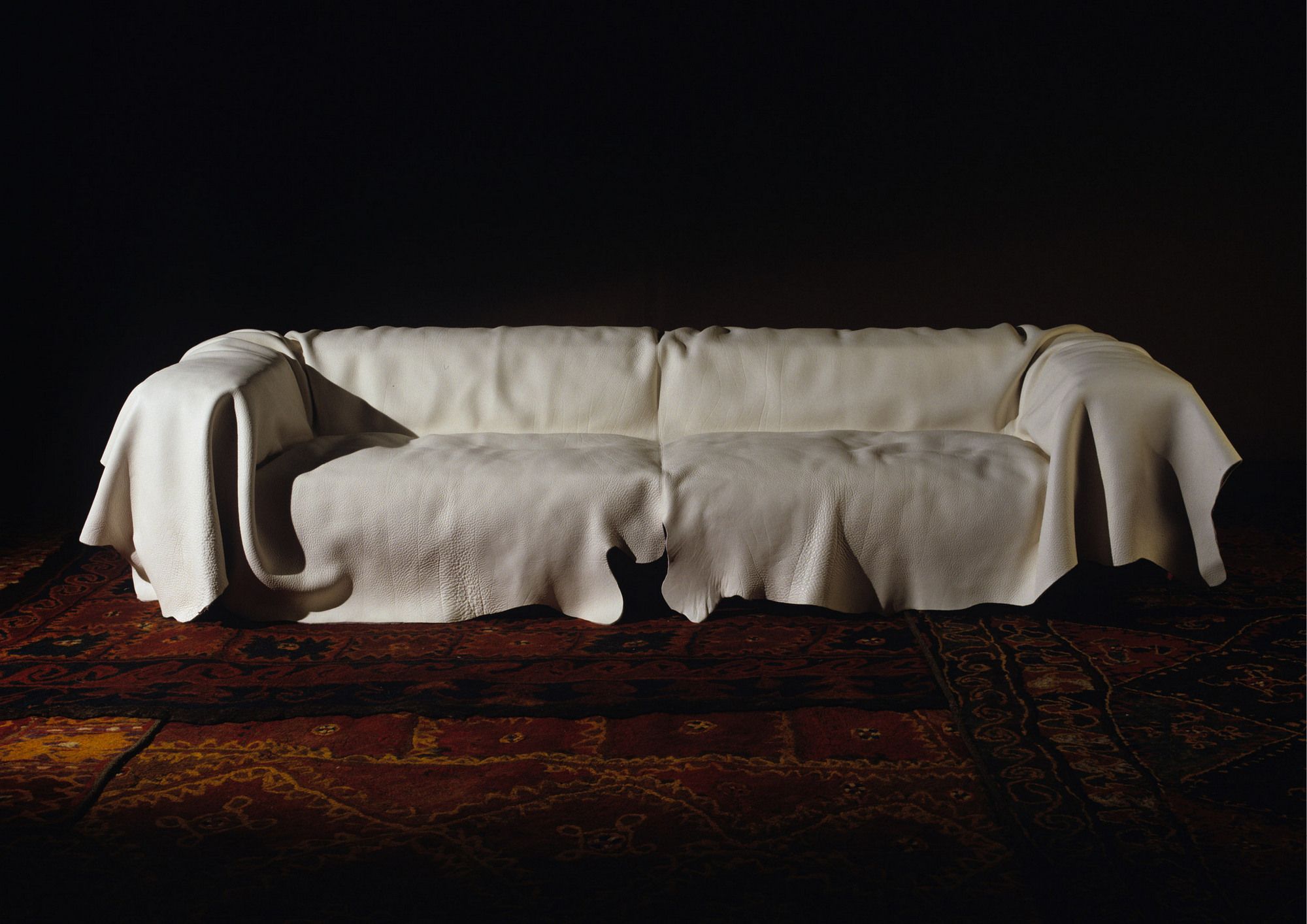SOFÀ GRAN KHAN sofa leather By edra design Francesco Binfarè