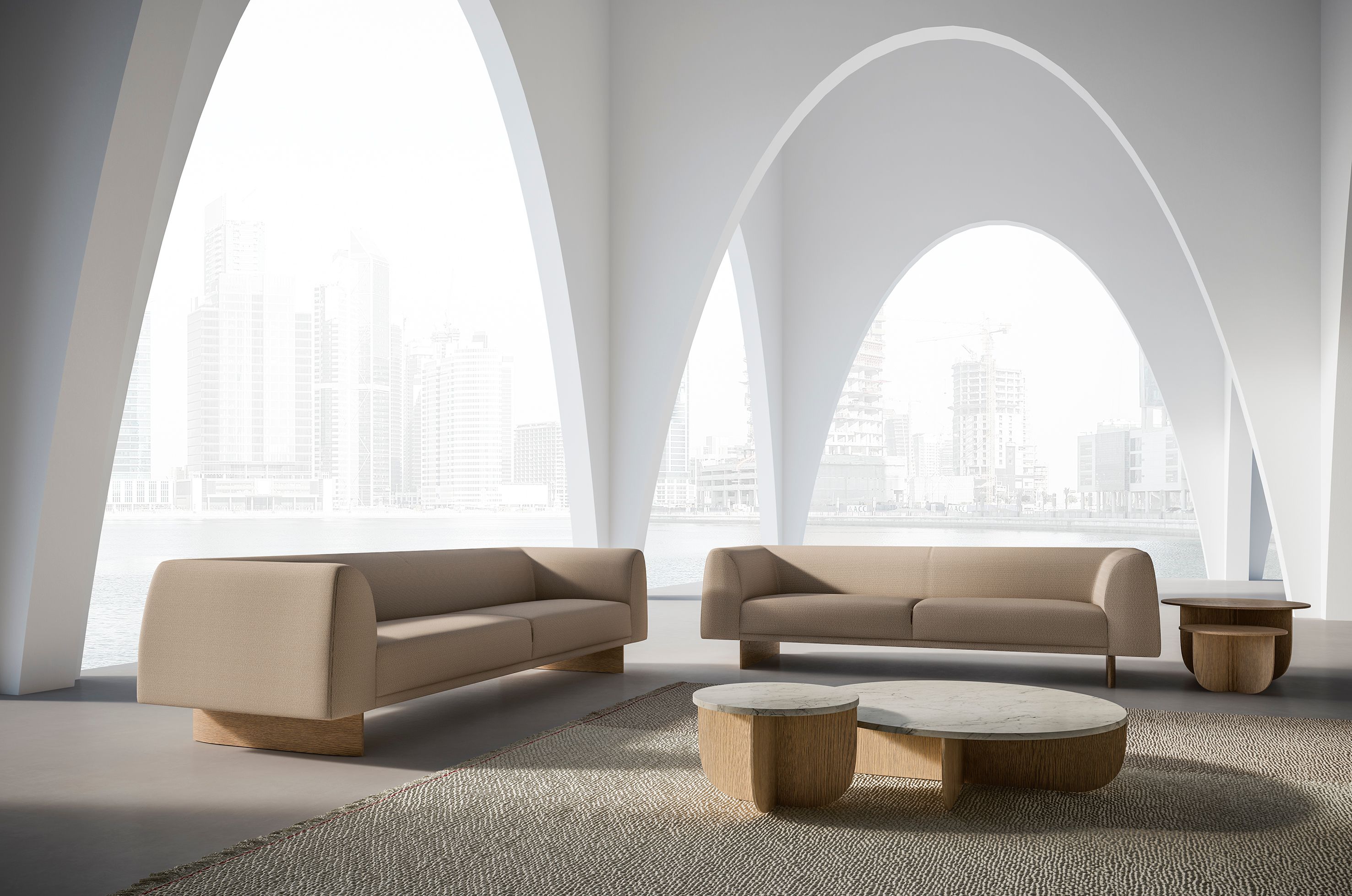 TAILOR Fabric sofa By La Cividina | design Simon Pengelly