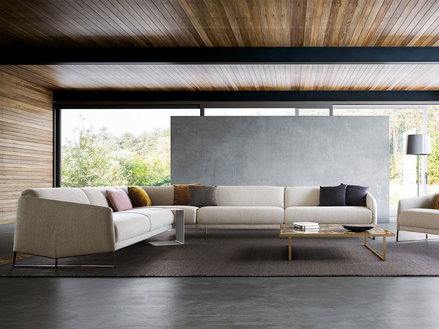 ASOLO | Corner sofa By PIANCA design Emilio Nanni