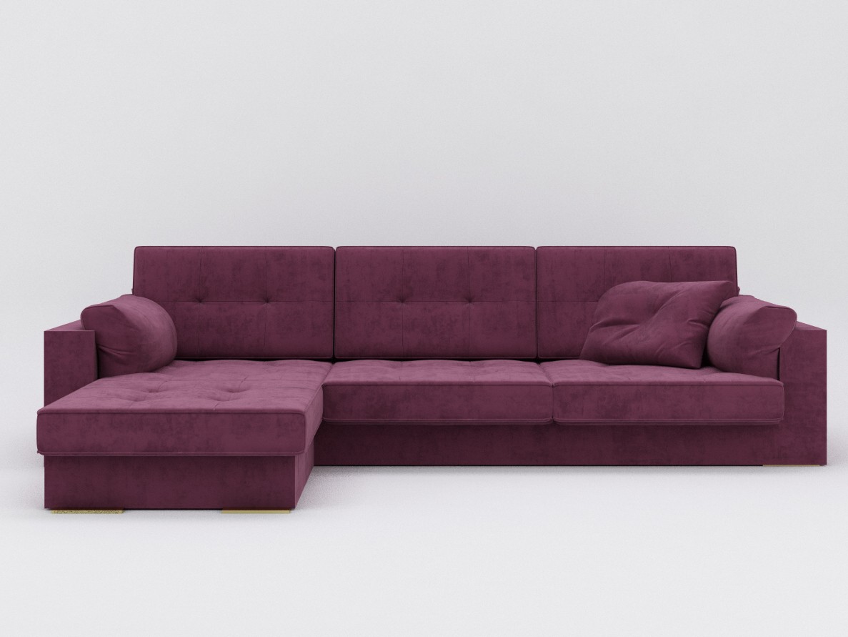 ZULU Fabric sofa with chaise longue By ZALABA Design | design Ginger Zalaba