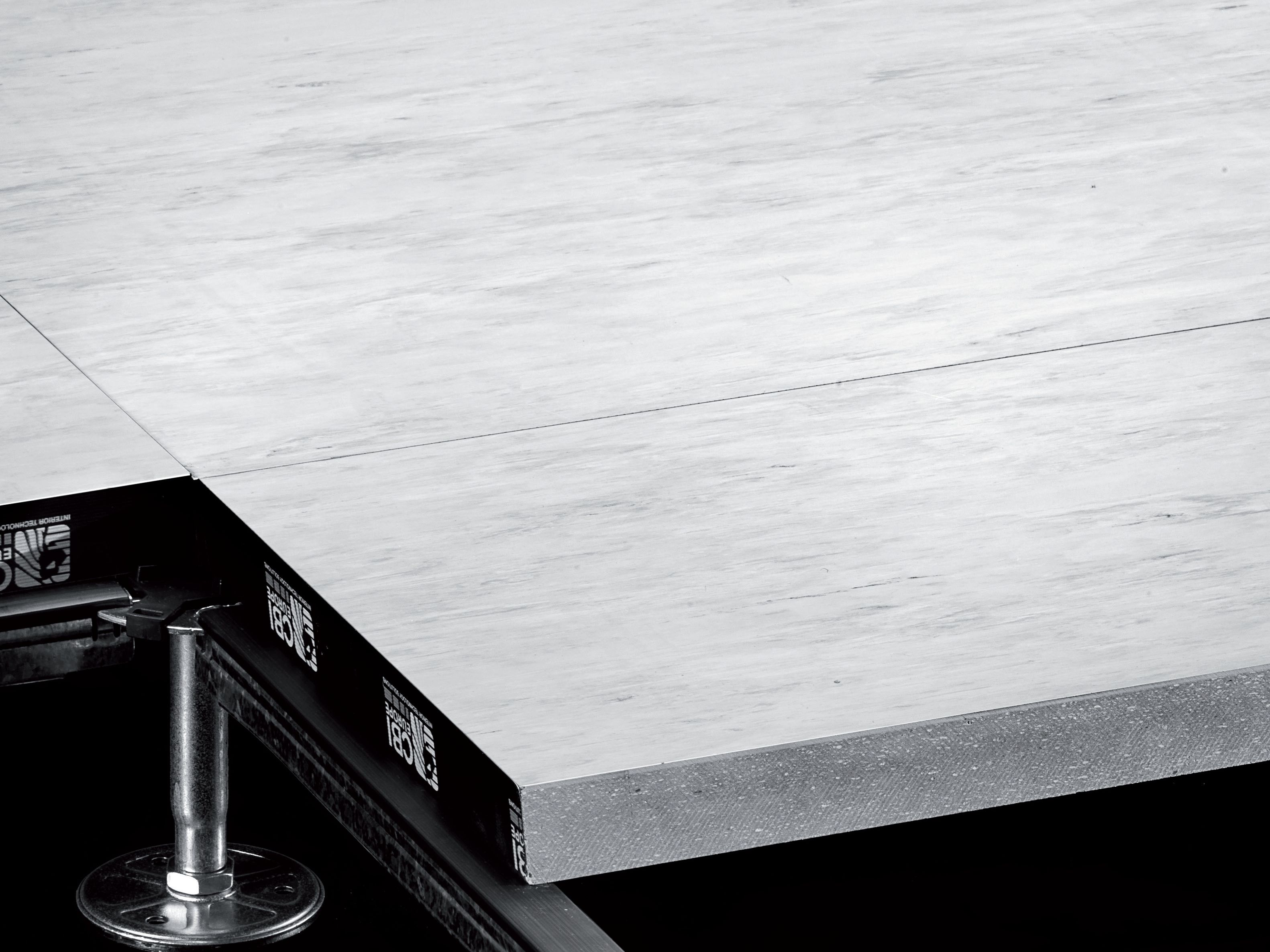 CALCIUM SULPHATE PANELS Raised flooring By CBI Europe