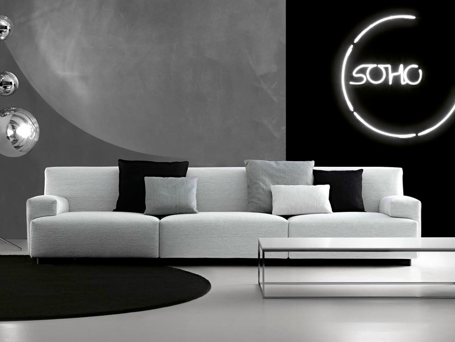 Sectional fabric sofa with removable cover SOHO | Fabric sofa By ...
