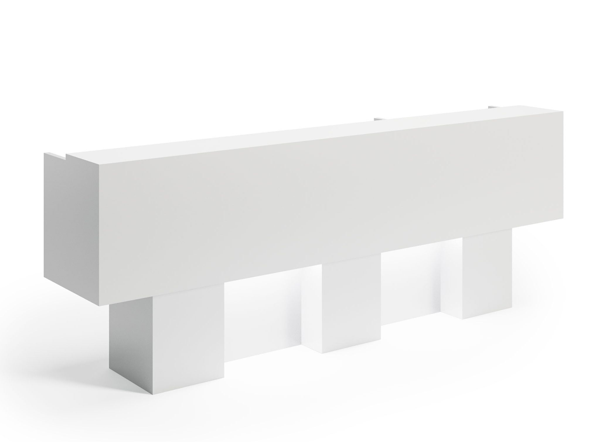 Melamine Office reception desk SOLID By GES Group