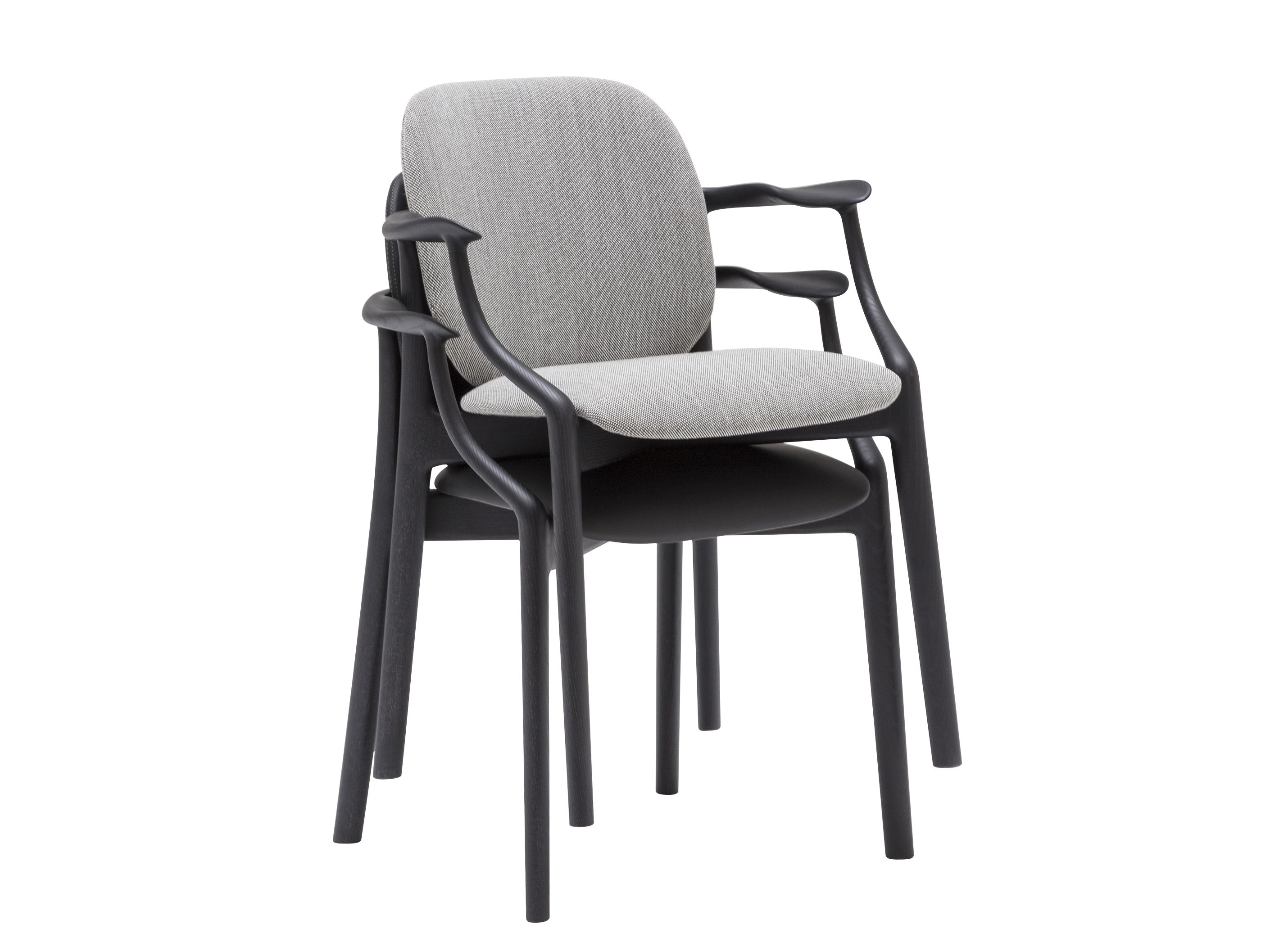 SOLO CHAIR SO3021 Stackable solid wood chair By Andreu World | design ...