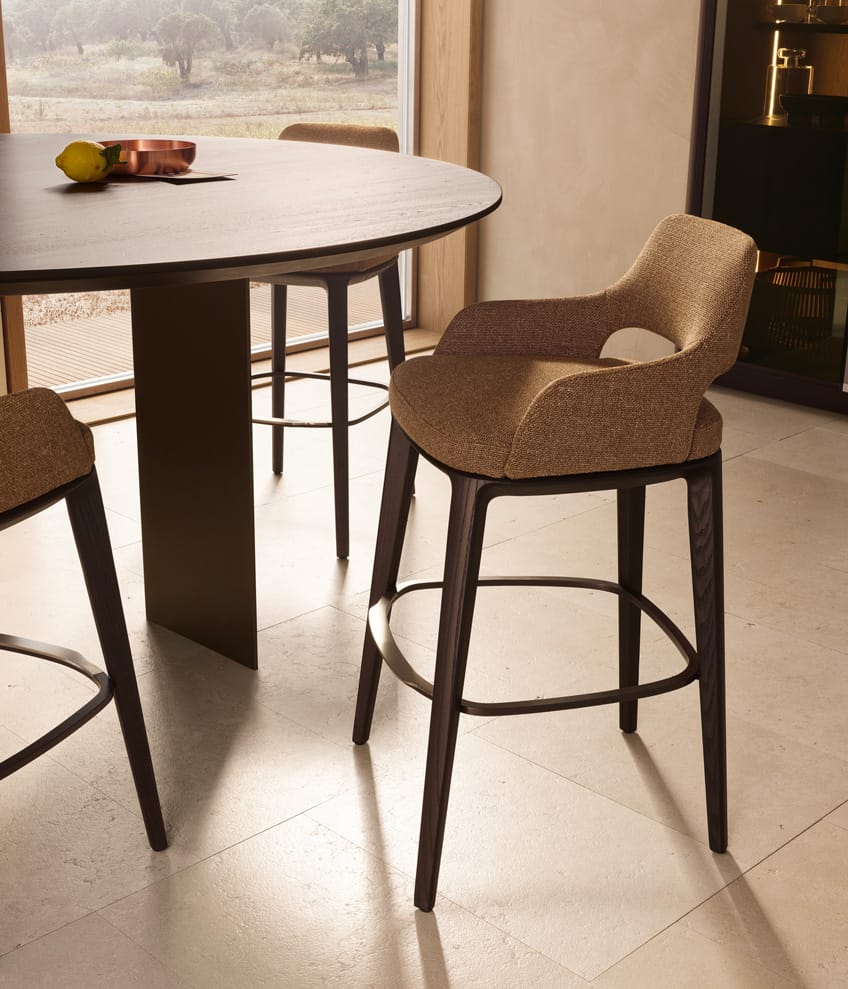 SOPHIE LITE | Stool By Poliform design Emmanuel Gallina