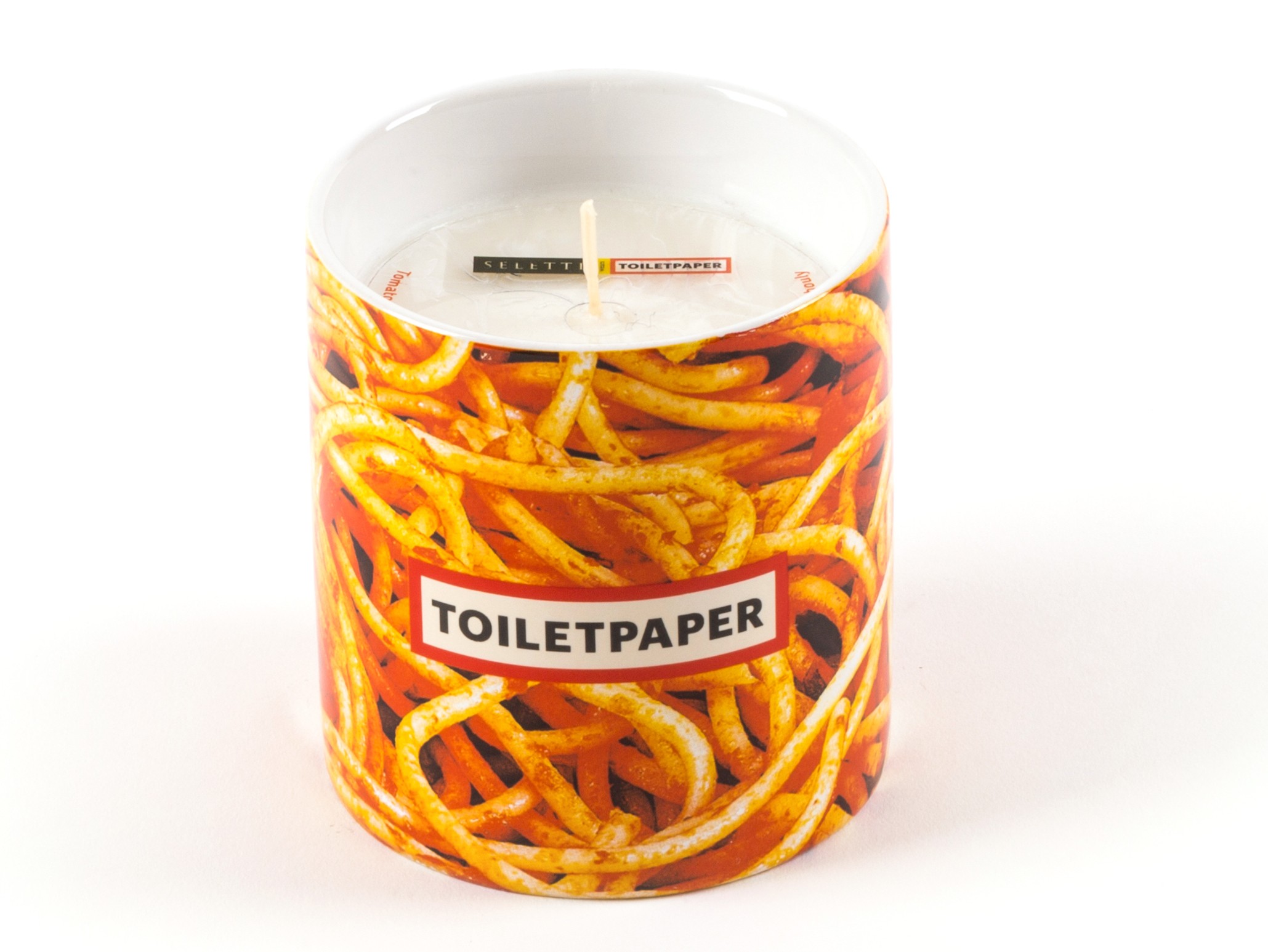 SPAGHETTI | Candle Seletti wears Toiletpaper Collection By Seletti ...