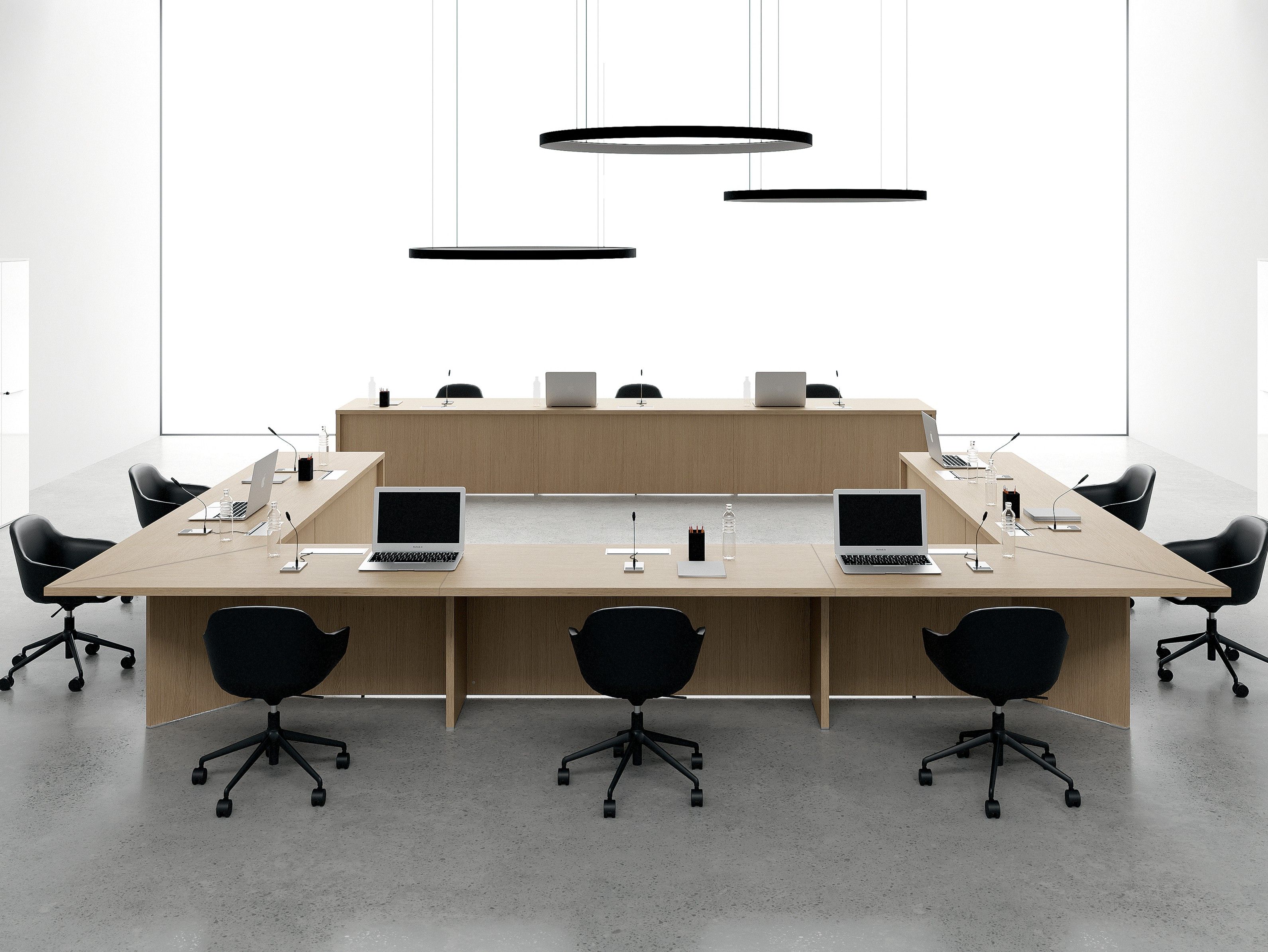 SPECIAL TABLE | Modular meeting table Modular melamine meeting table ...