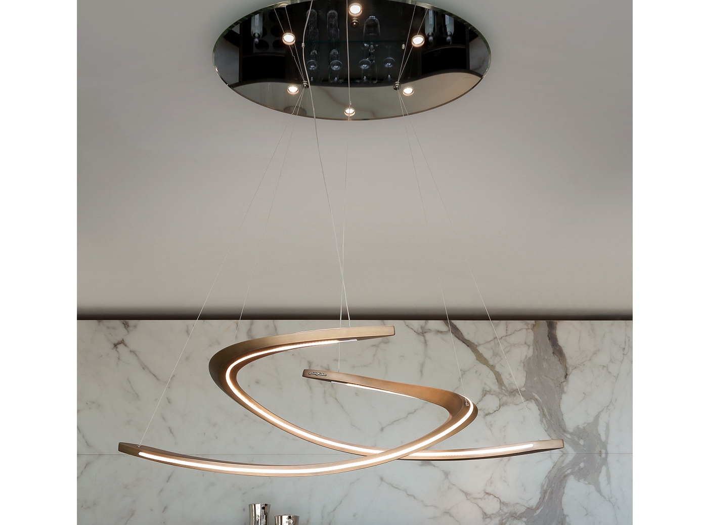 PININFARINA HOME DESIGN LED metal pendant lamp By Reflex | design ...