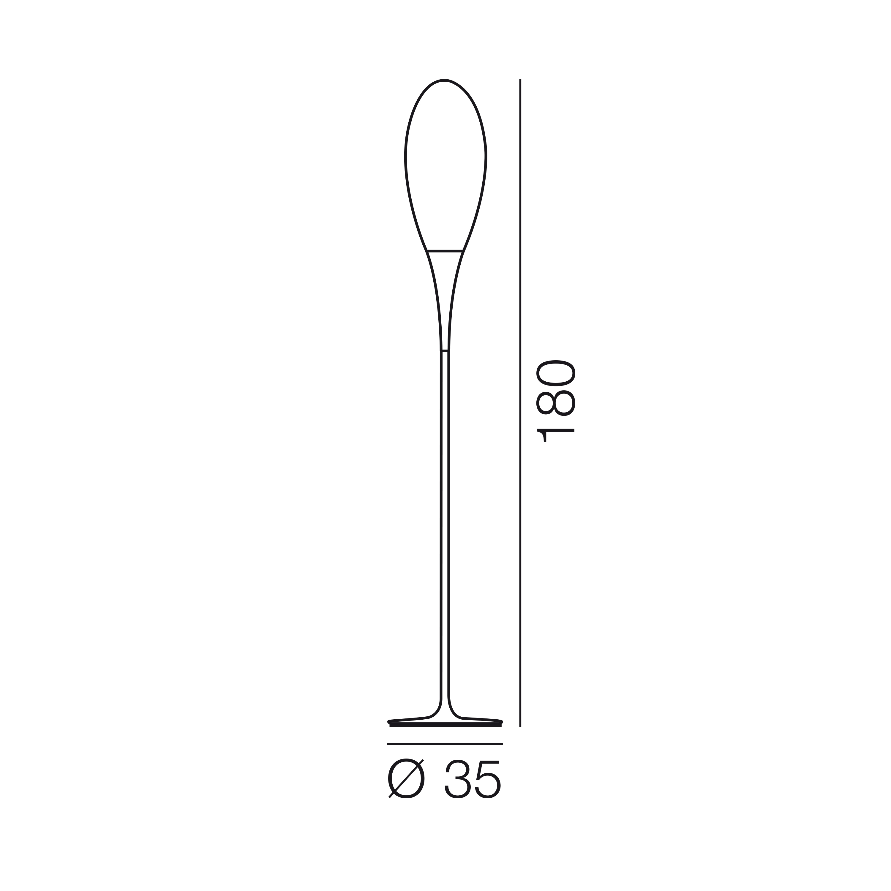 SPILLO | Lampada da terra Collezione Spillo By KUNDALINI design ...