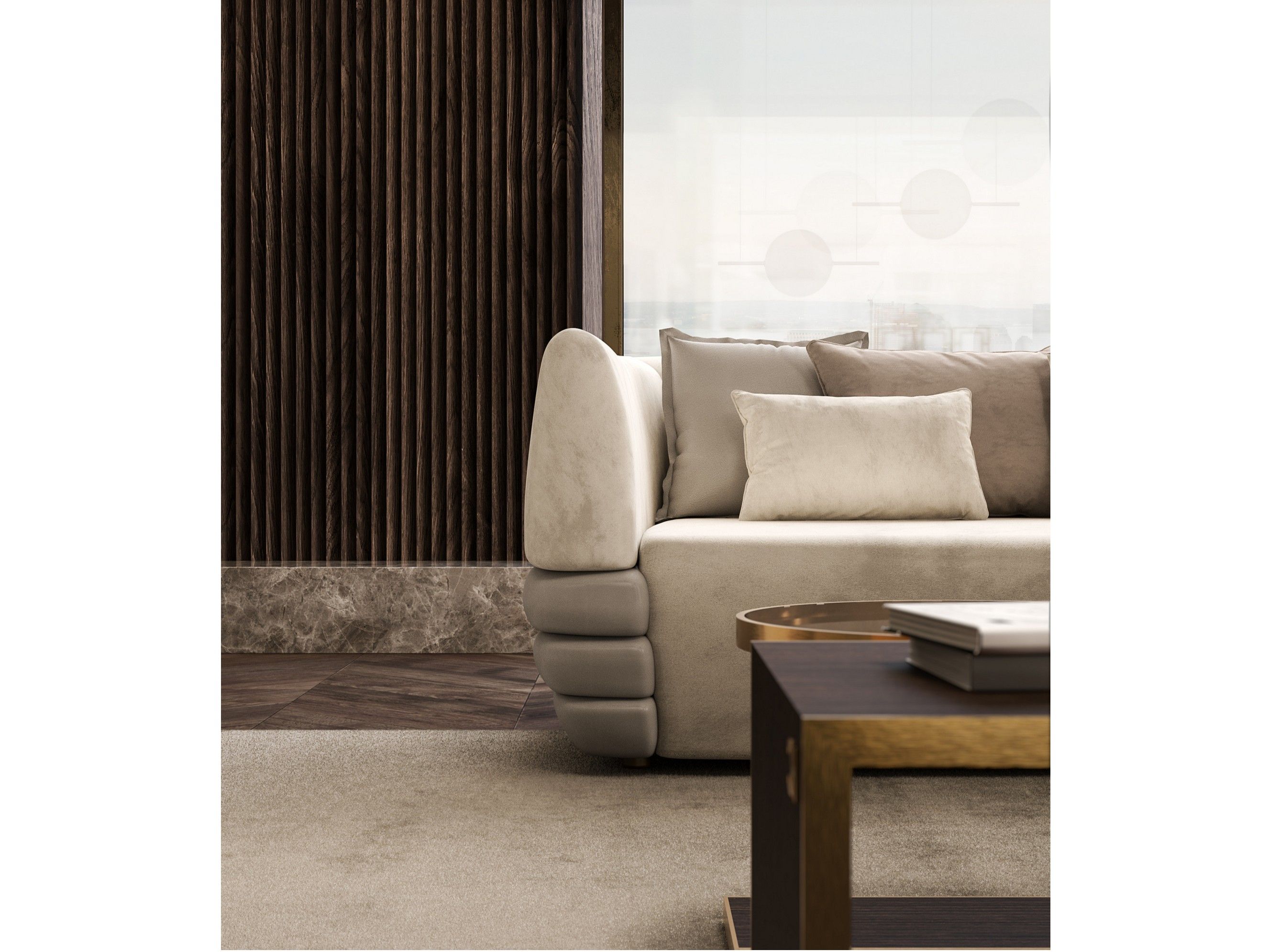 SPLENDOR LIGHT | Sofa Identity Collection By Carpanese Home