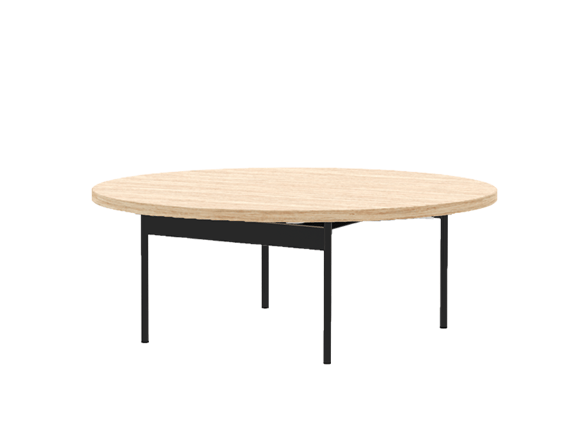 SPLIT Round plywood coffee table By Mobboli